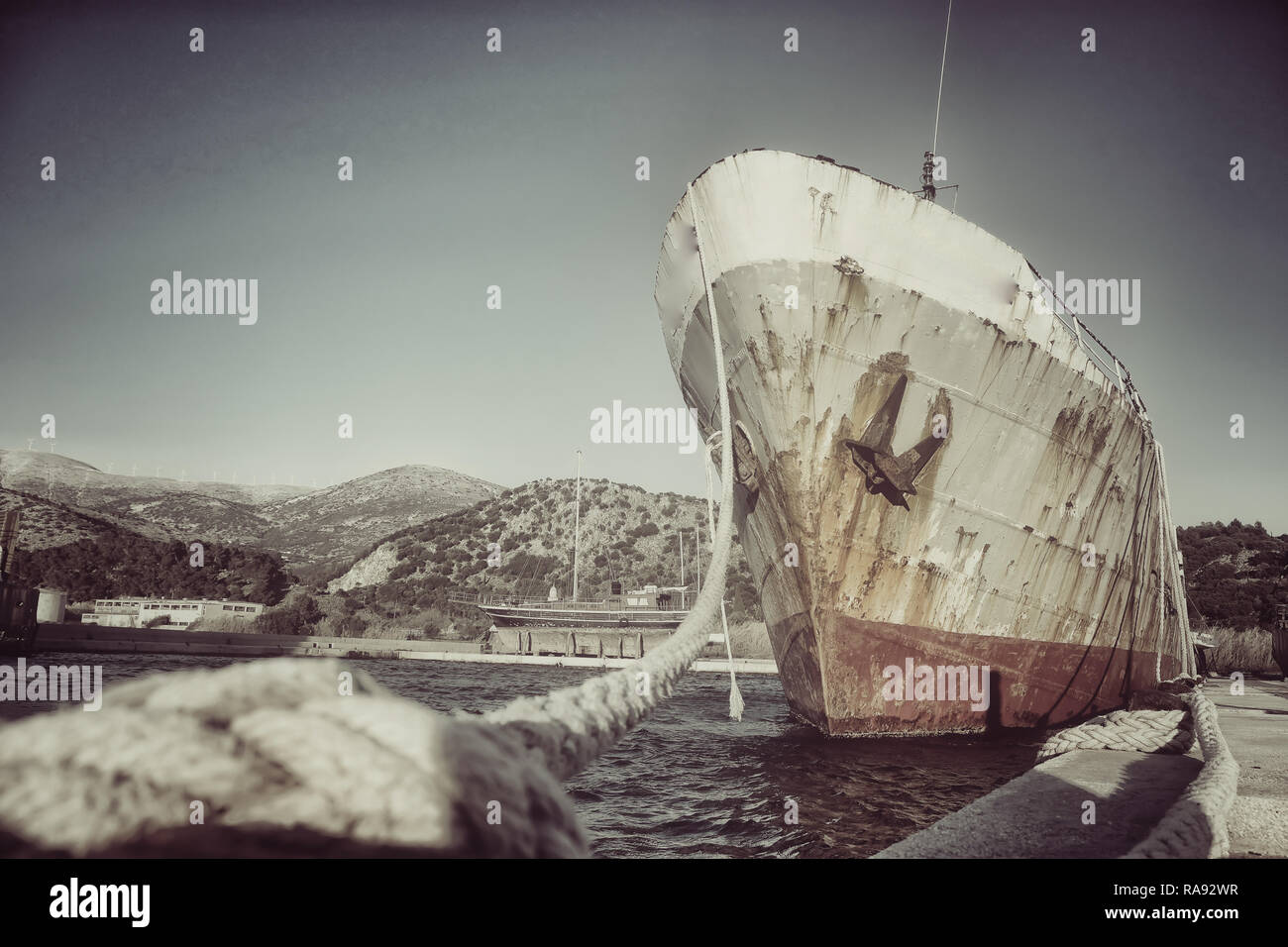 Cargo transfer vessel hi-res stock photography and images - Alamy