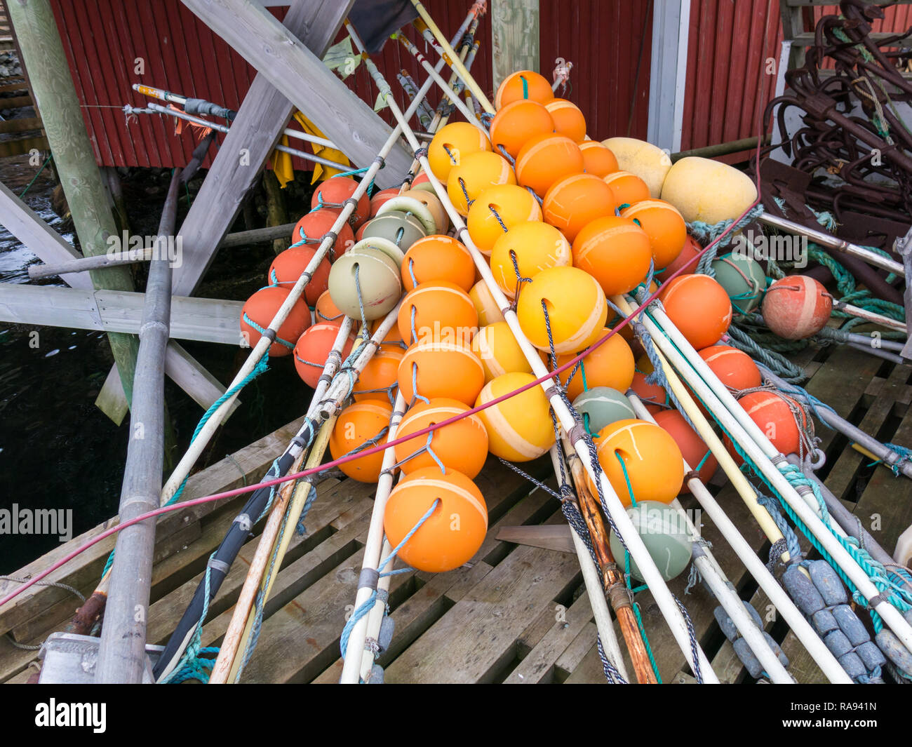 Fishing buoys hi-res stock photography and images - Alamy
