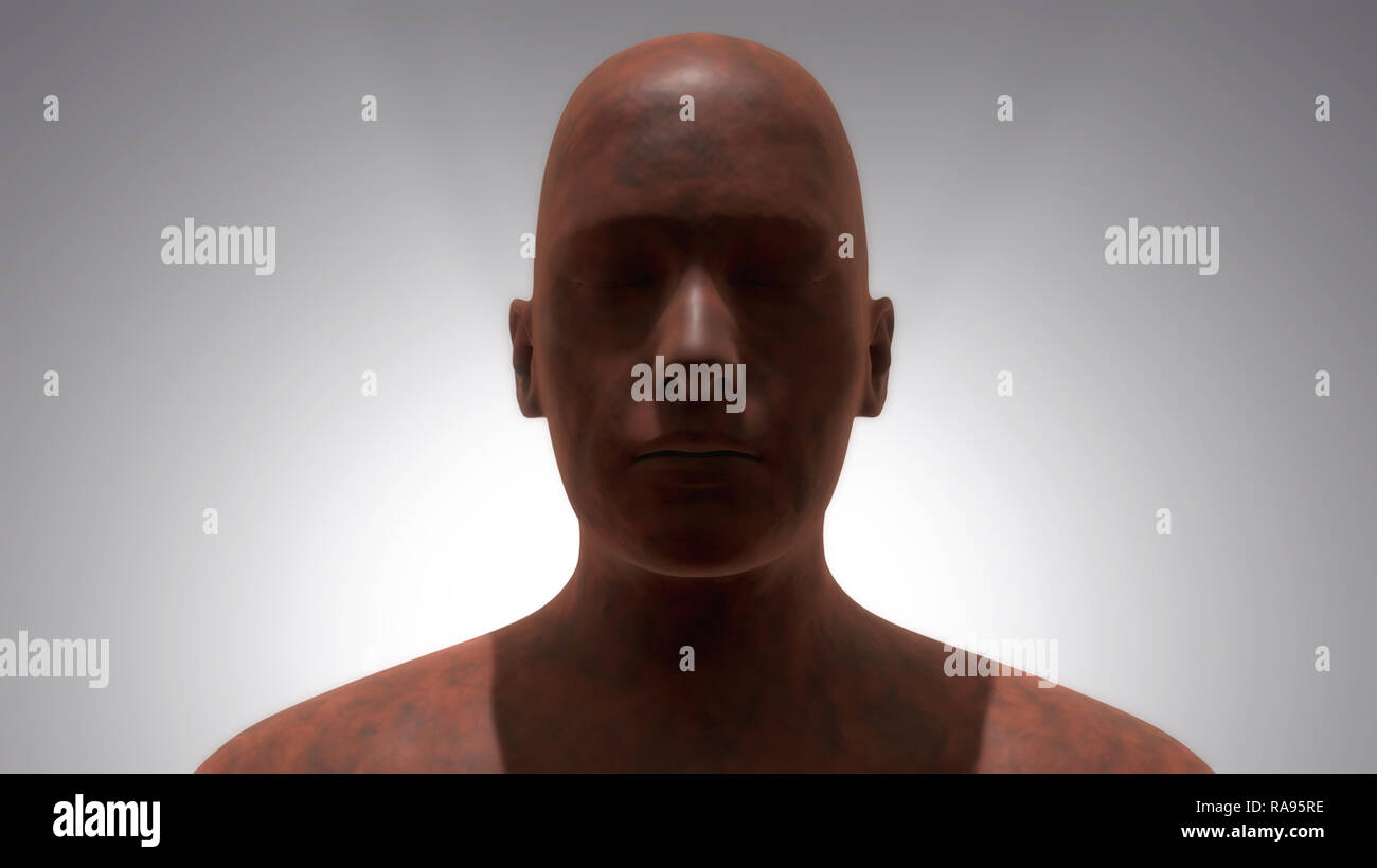 3d render human shattered hi-res stock photography and images - Alamy