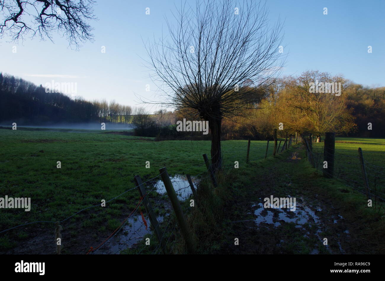 The Macmillan Way. Long-distance trail. Wiltshire. England. UK Stock ...