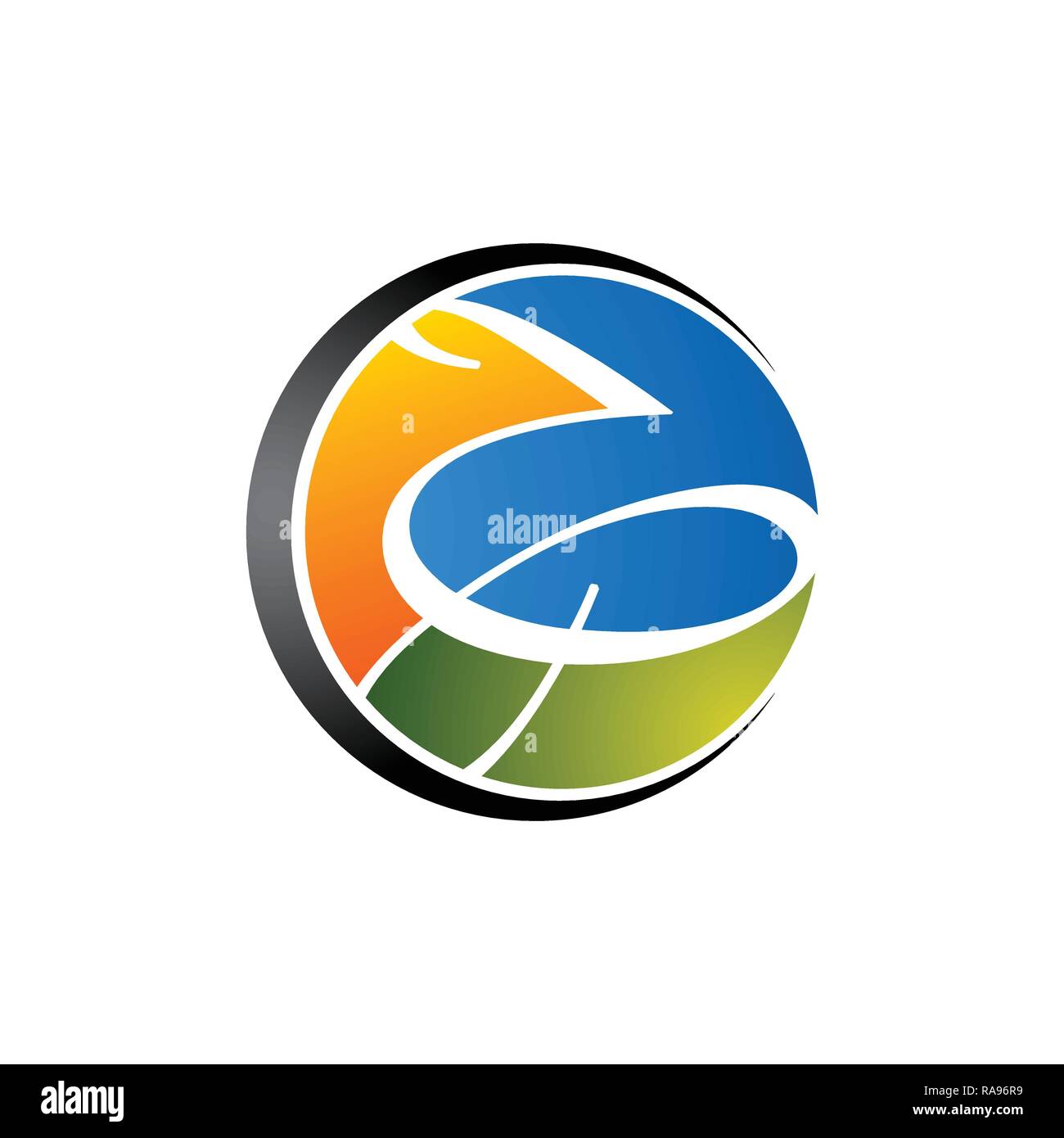 Orbit icon Stock Vector Images - Alamy