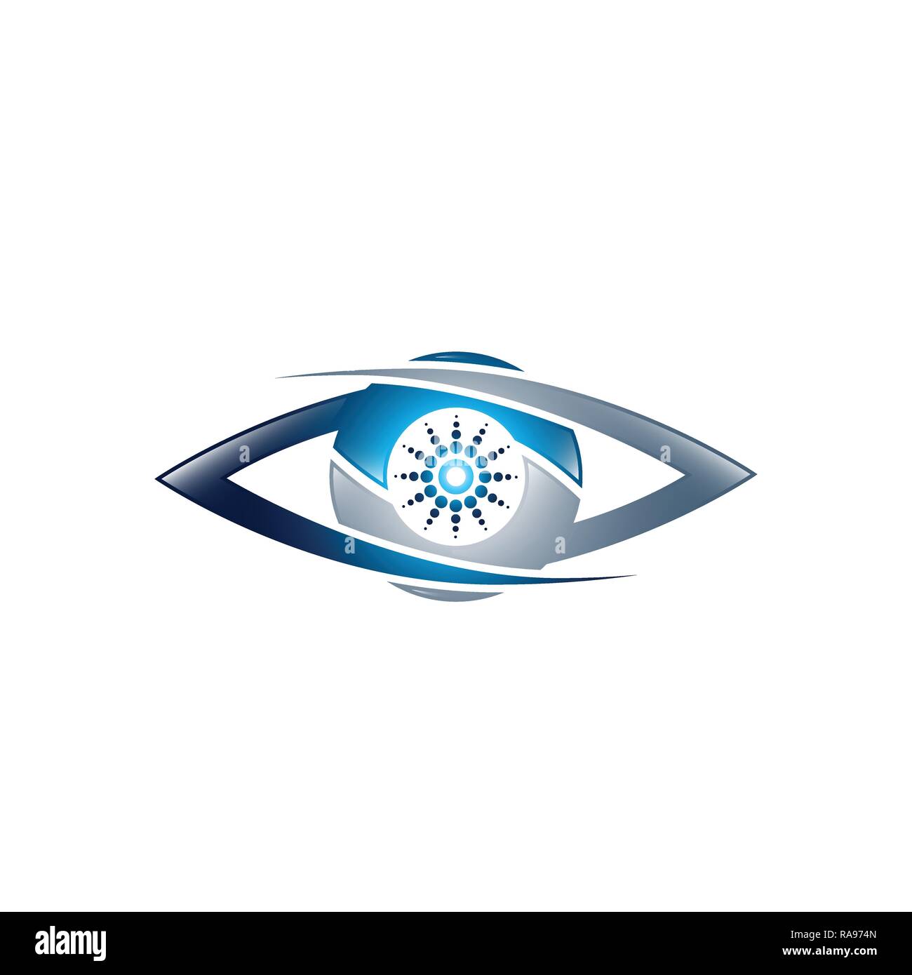 Hurricane eye satellite Stock Vector Images - Alamy