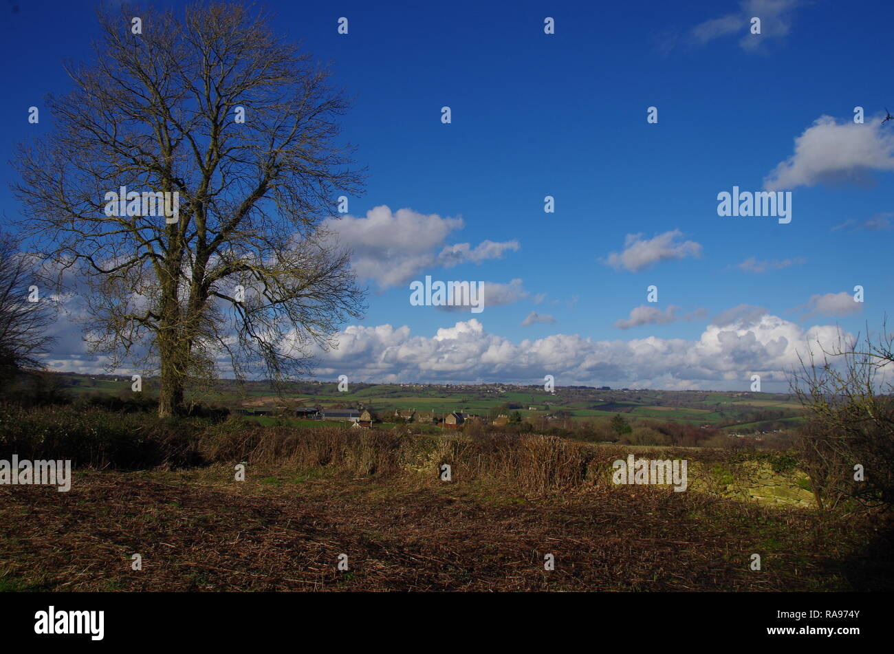 The Macmillan Way. Long-distance trail. Wiltshire. England. UK Stock ...