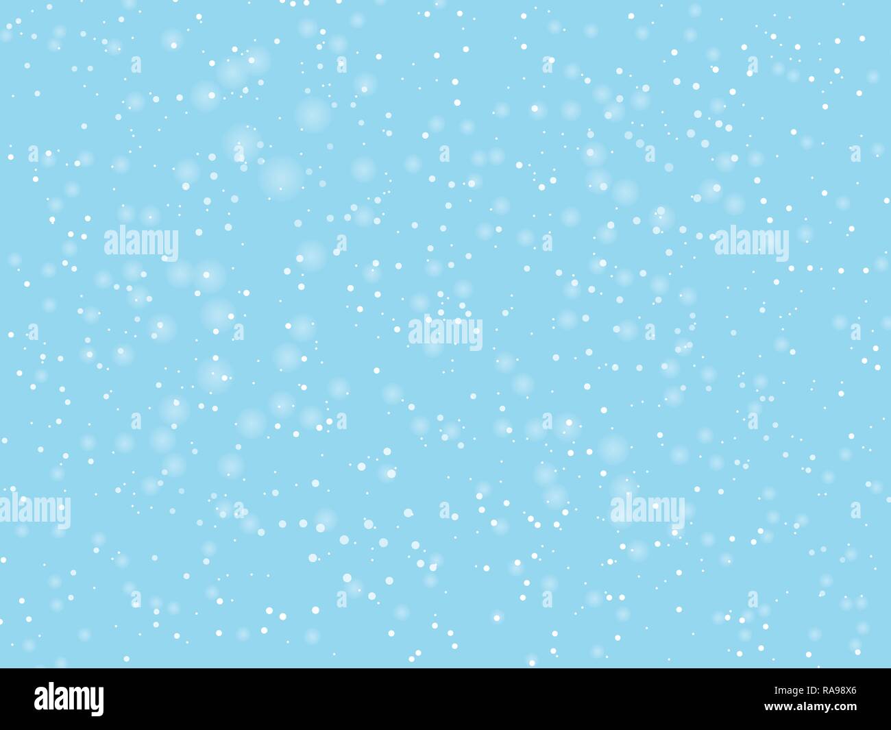 Falling snow background. Holiday landscape with snowfall. Vector ...