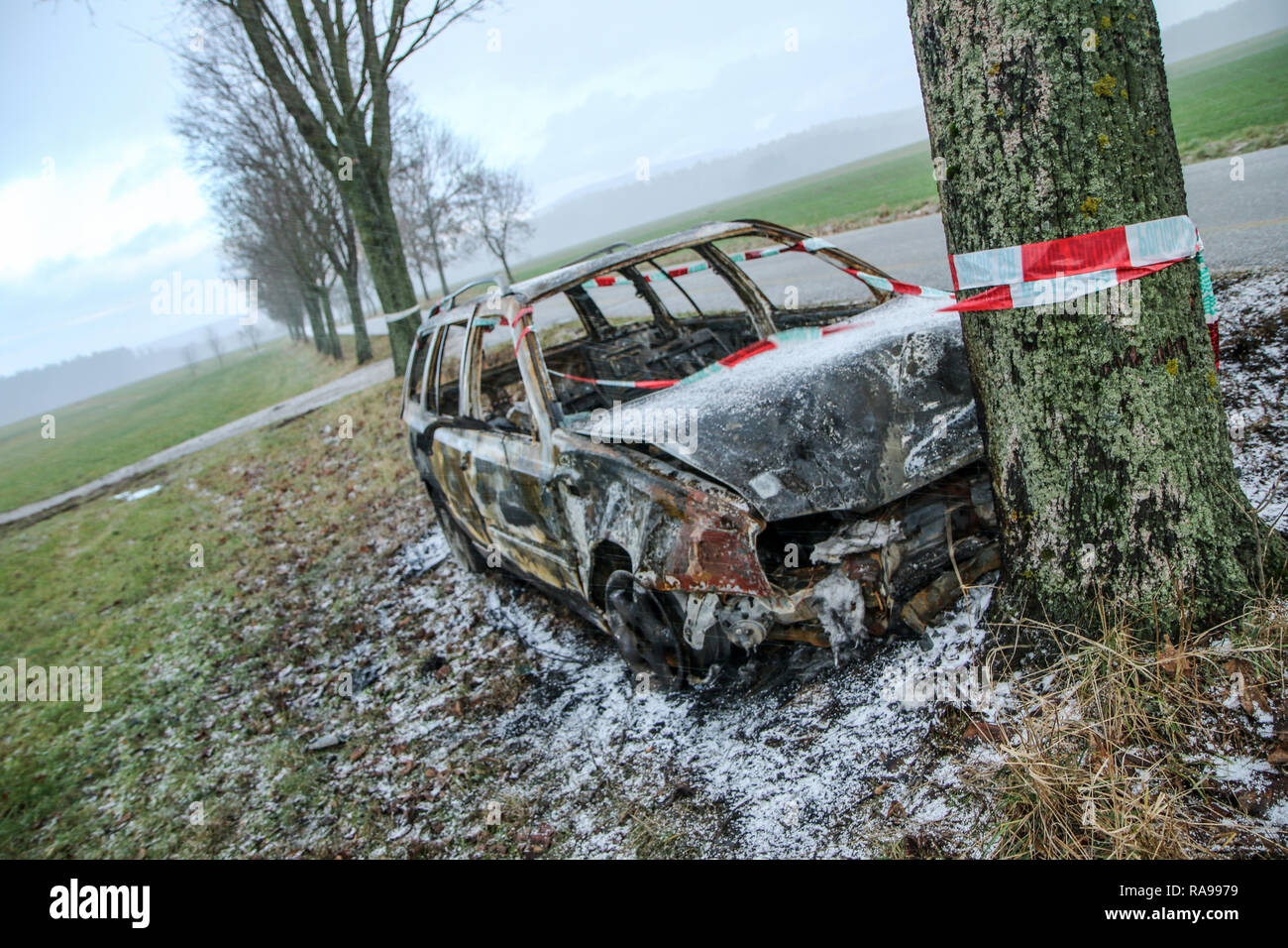 Wreck caused hi-res stock photography and images - Alamy