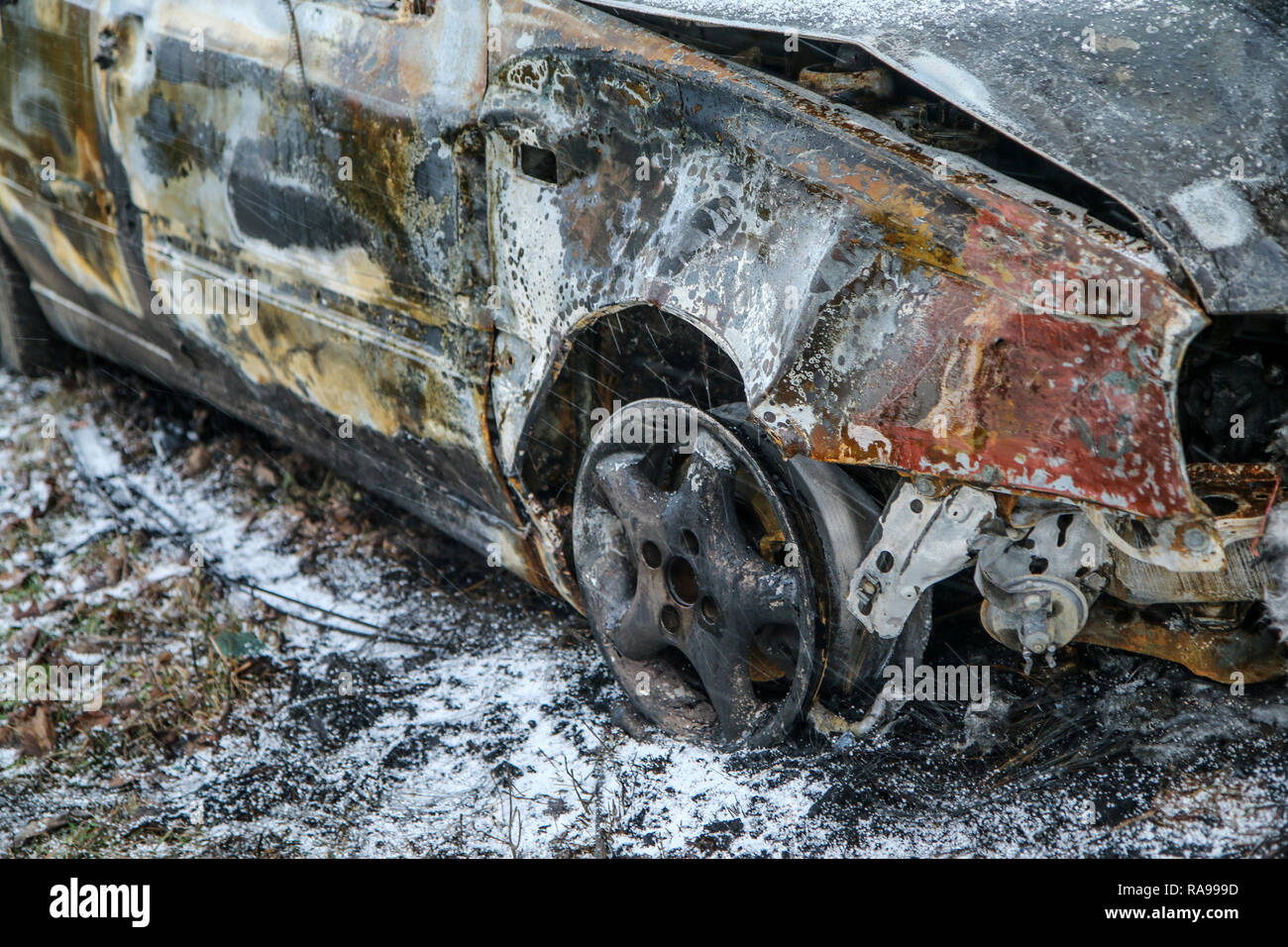 Burnt by frost hi-res stock photography and images - Alamy