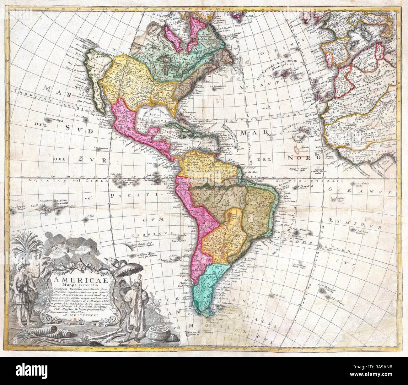 1746 world map hi-res stock photography and images - Alamy