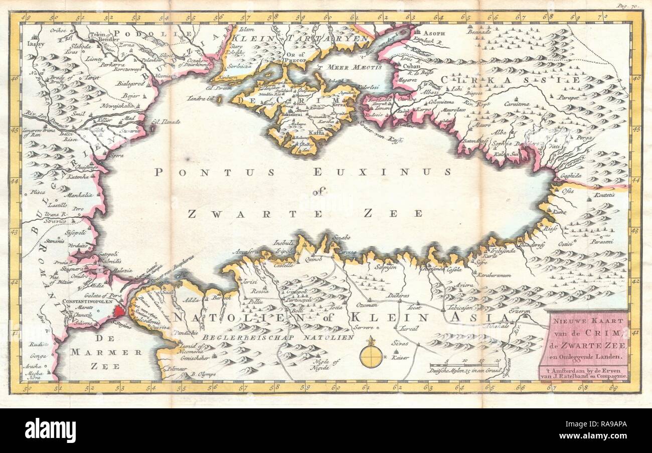 Crimea old map hi-res stock photography and images - Alamy