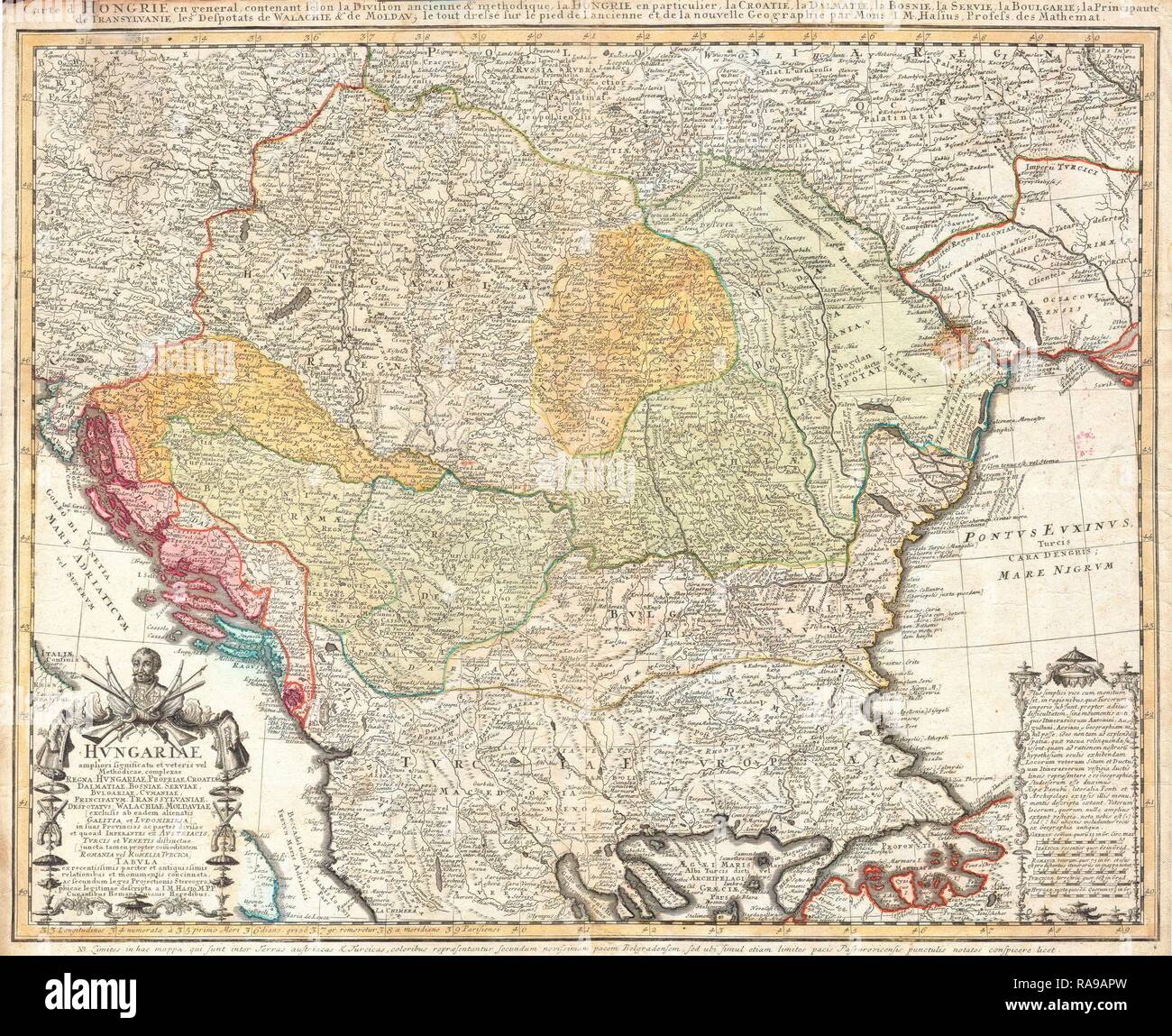 1752 world map hi-res stock photography and images - Alamy