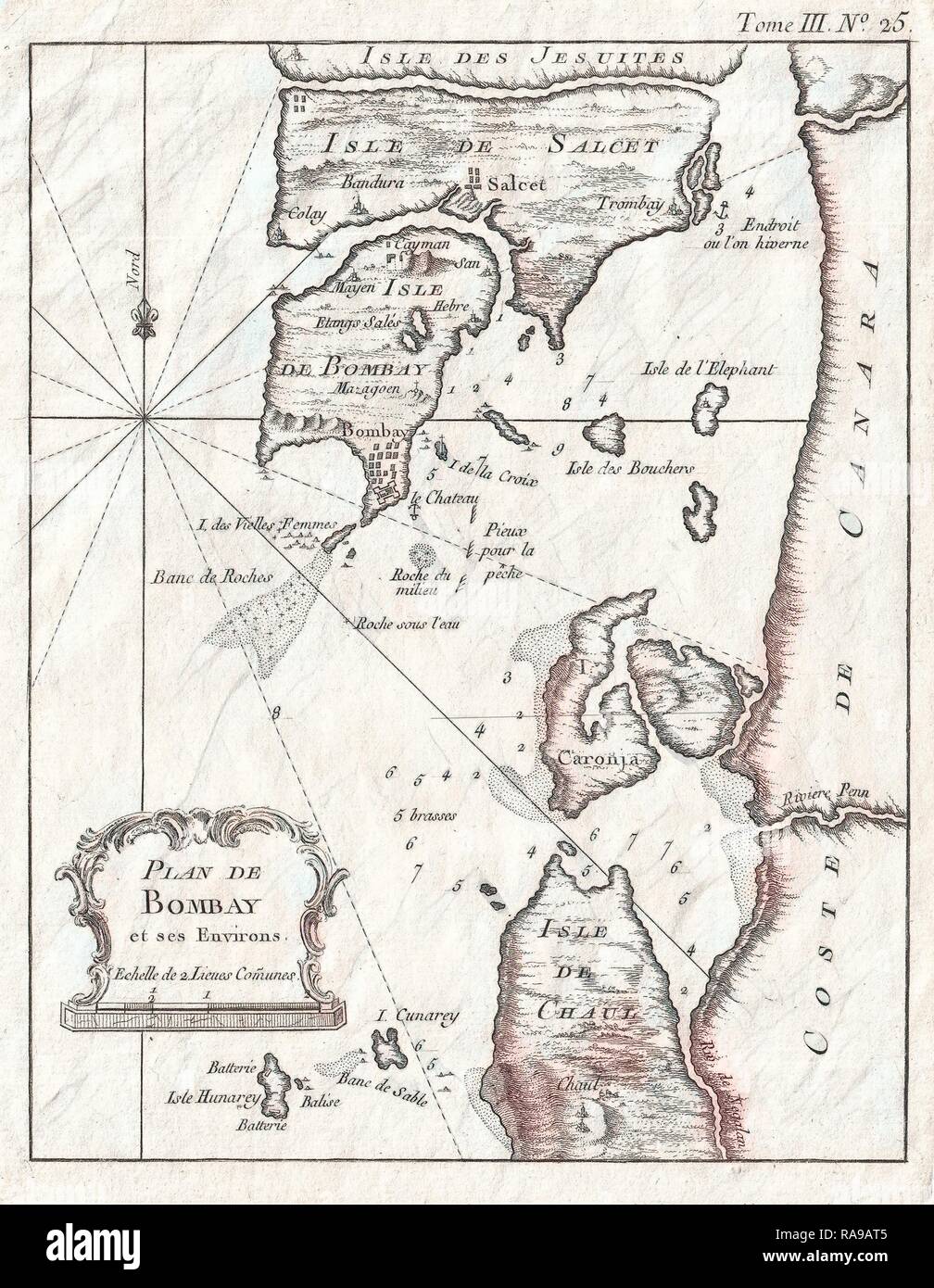 Old bombay map hi-res stock photography and images - Alamy