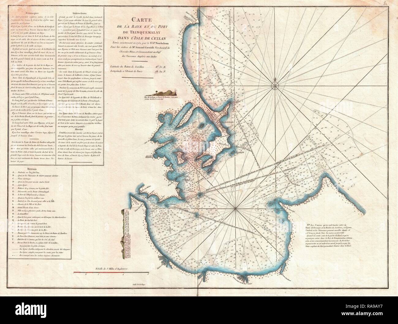 Historical ceylon map hi-res stock photography and images - Alamy