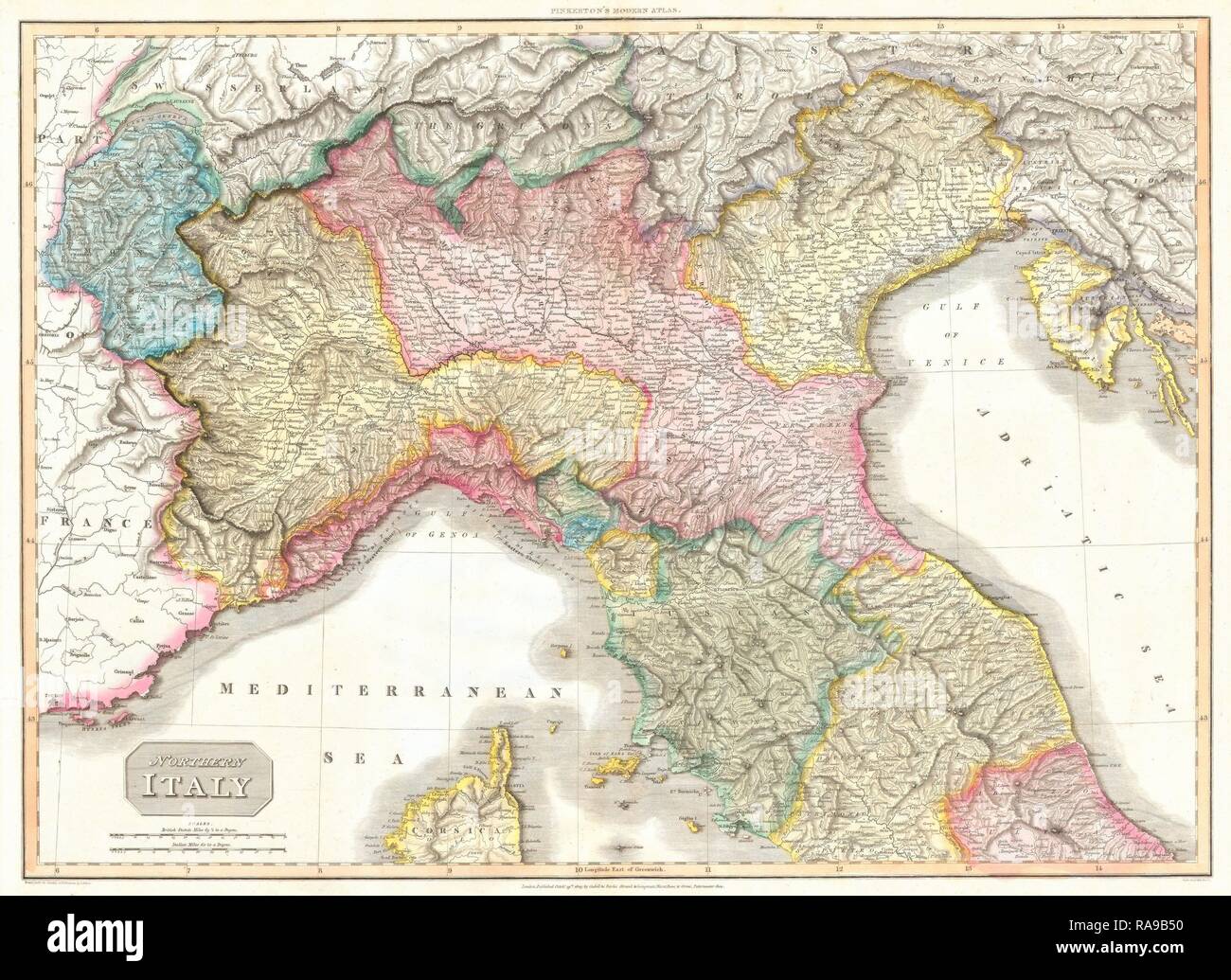 Tuscany Map High Resolution Stock Photography and Images - Alamy