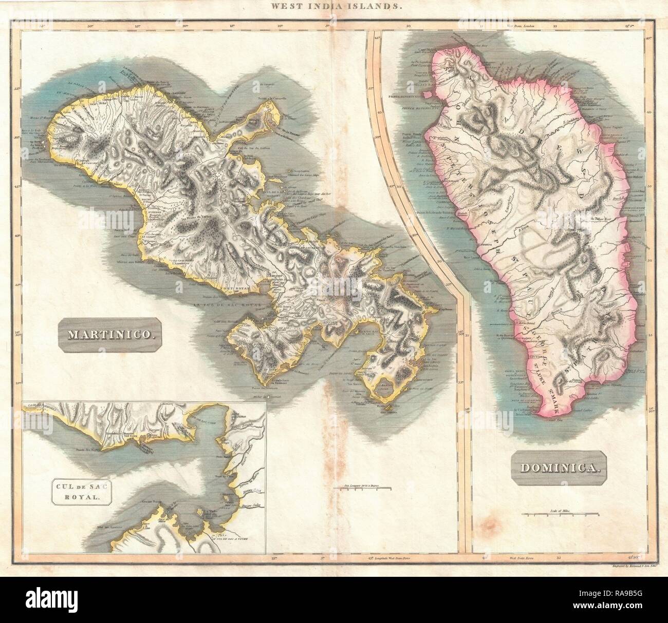Map of thomson hi-res stock photography and images - Alamy