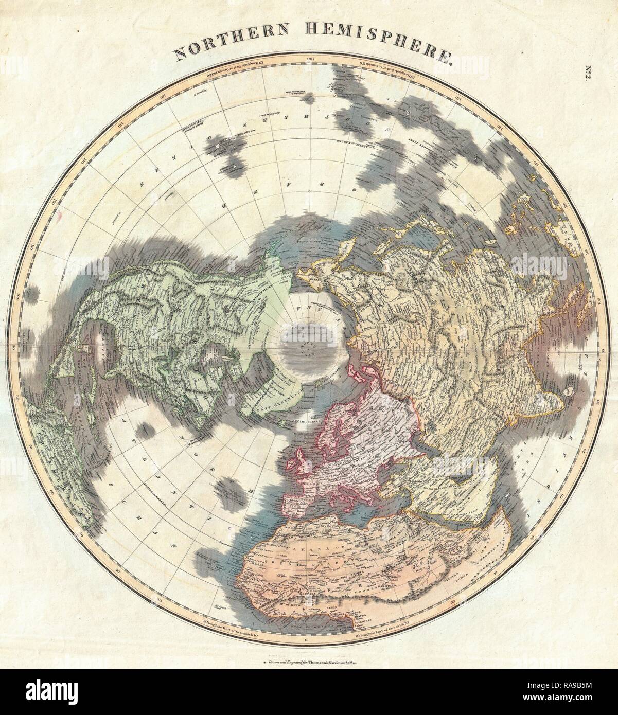 Map of thomson hi-res stock photography and images - Alamy