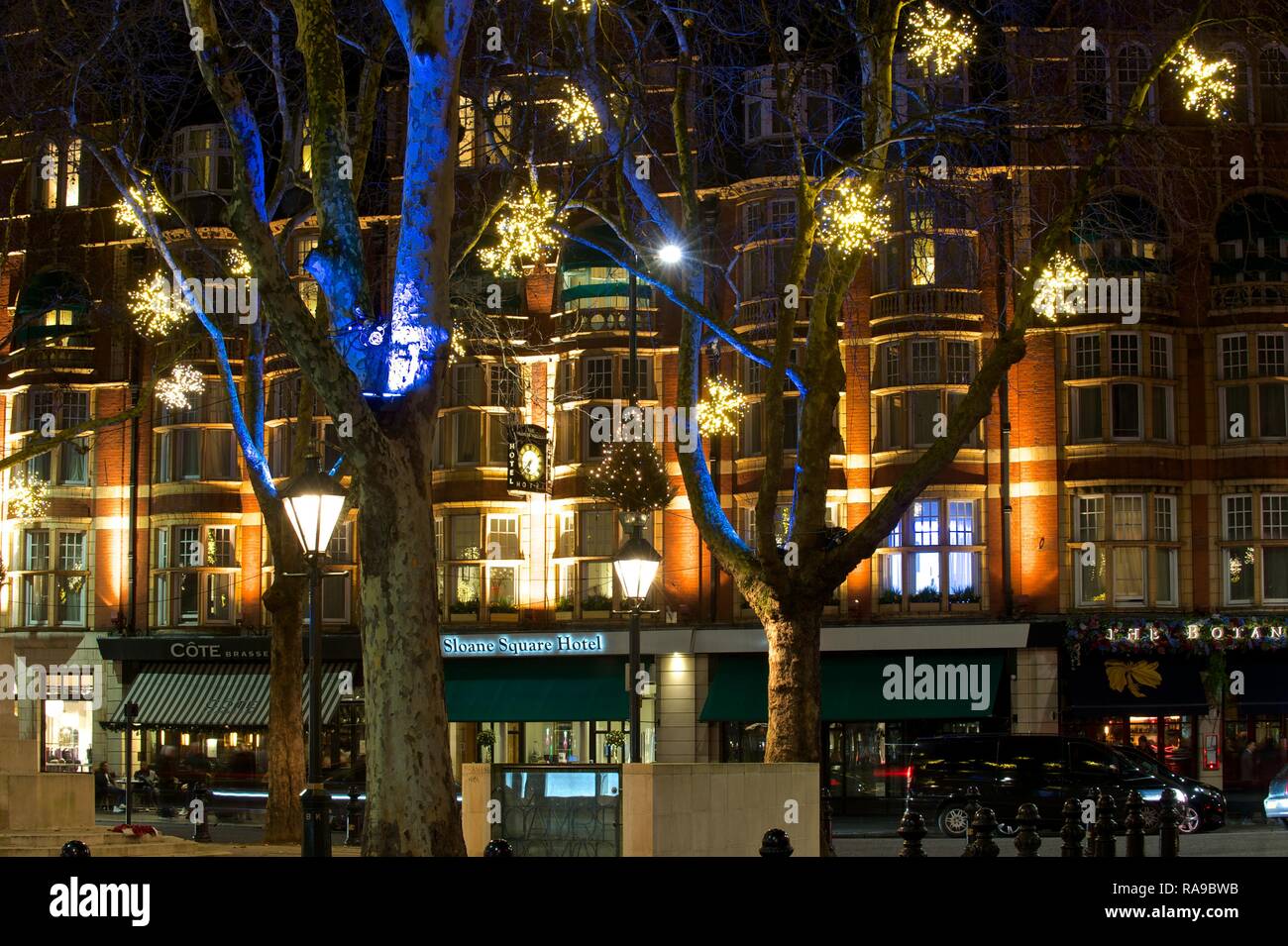 Sloane Square, Christmas 2018 Stock Photo - Alamy