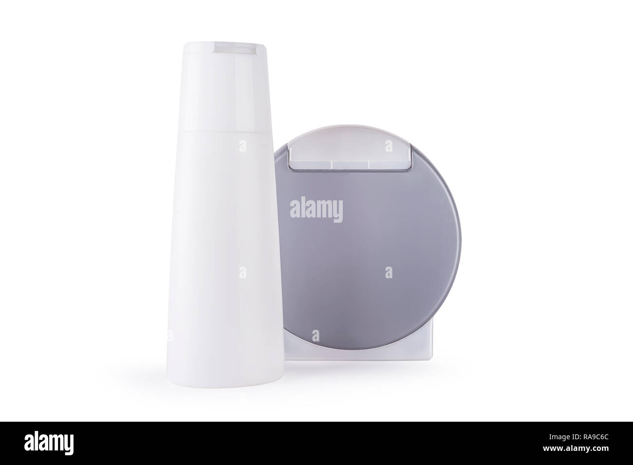 Blank cosmetic container glossy Cut Out Stock Images & Pictures - Alamy