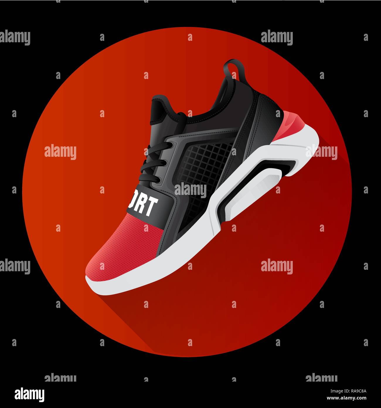 Vintage shoe design Stock Vector Images - Alamy