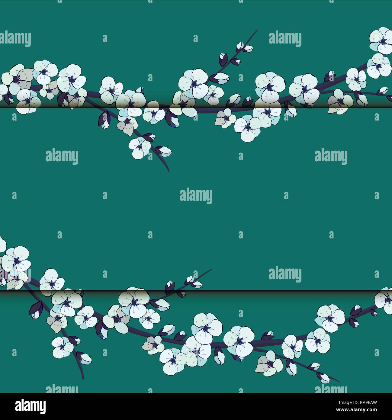 sacura flower pattern vector eps 10 abstract Stock Vector Image & Art ...