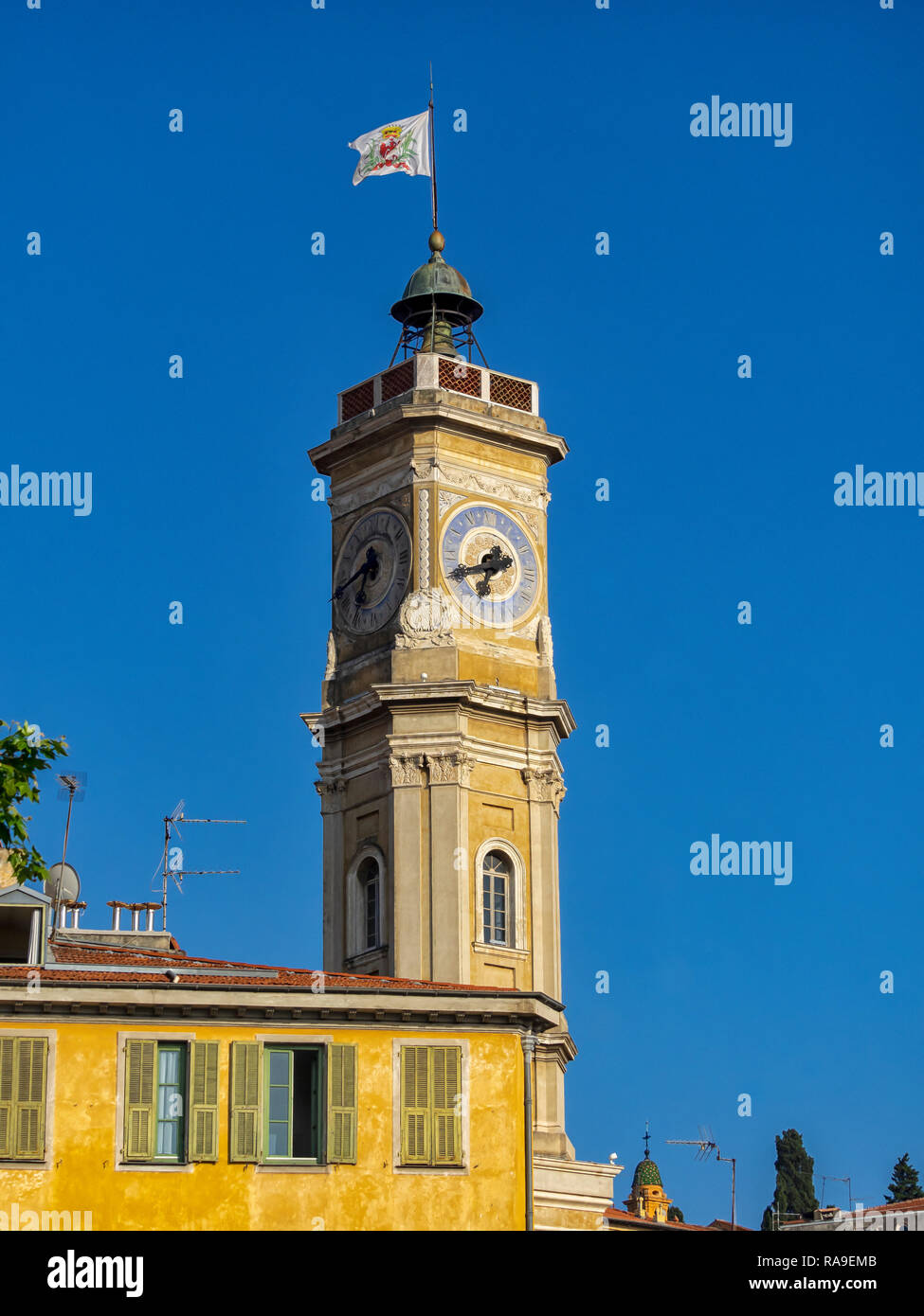 Nice France Bell Tower High Resolution Stock Photography and Images - Alamy