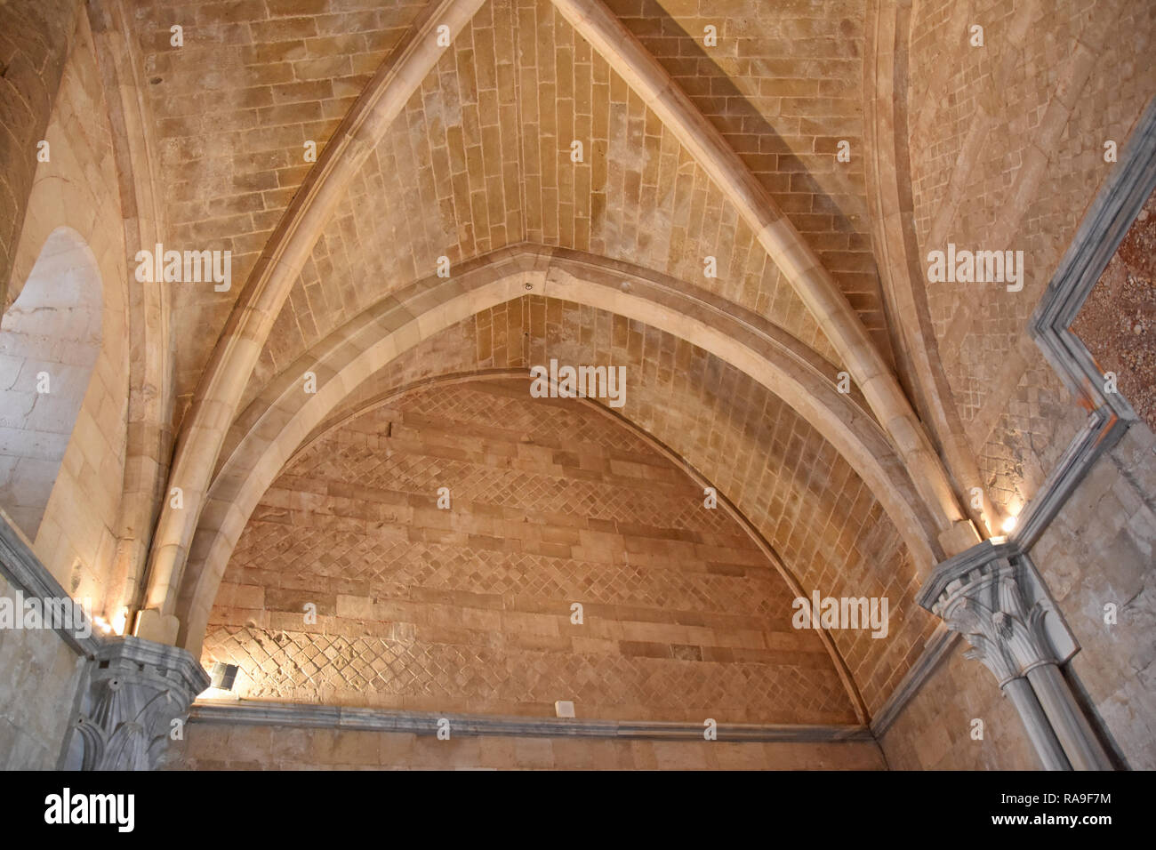 Italy, Castel del Monte, castle of Frederick II of Swabia, UNESCO site ...