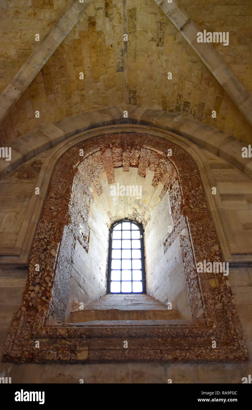 Italy, Castel del Monte, castle of Frederick II of Swabia, UNESCO site ...
