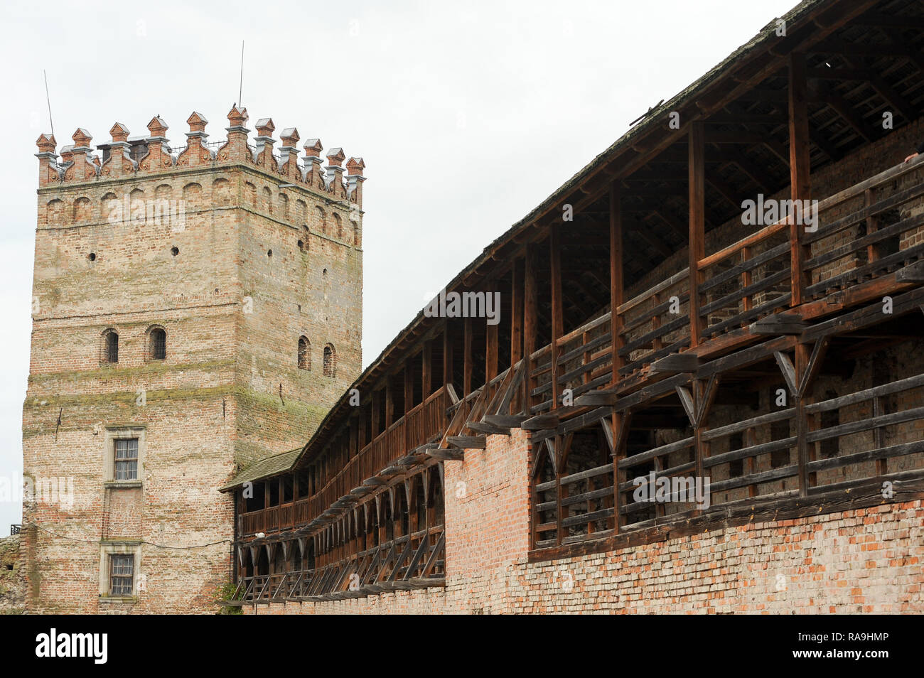 Gothic Wjizdowa Baszta (Entrance Tower) or Lubart tower of Gothic ...