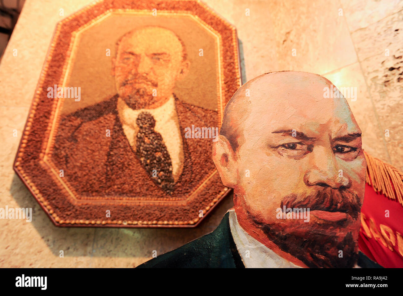 Soviet Union nostalgia restaurant Traktir Zowtnewyj in Vinnytsia ...