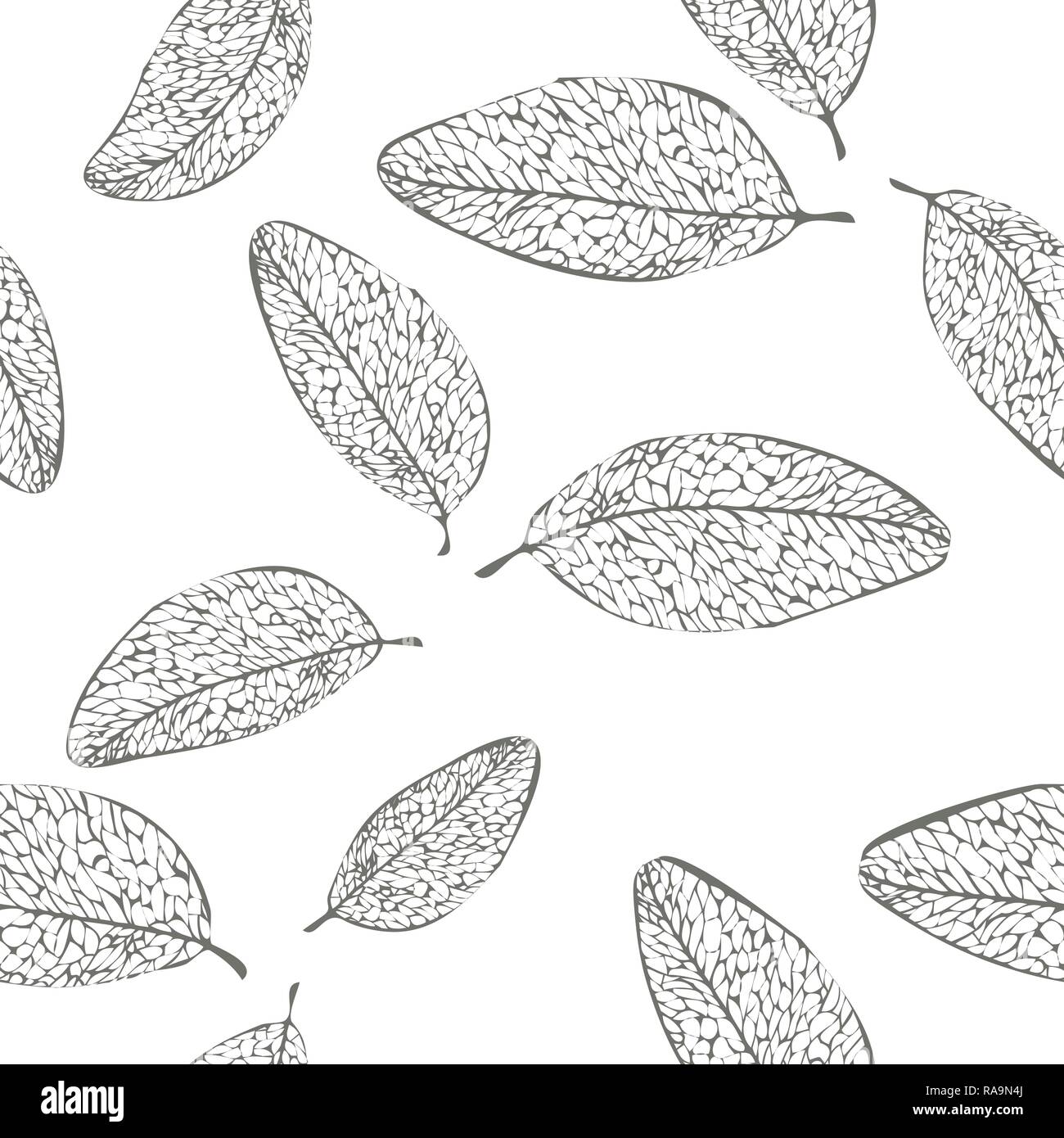 Autumn leaves falling blue Stock Vector Images - Alamy