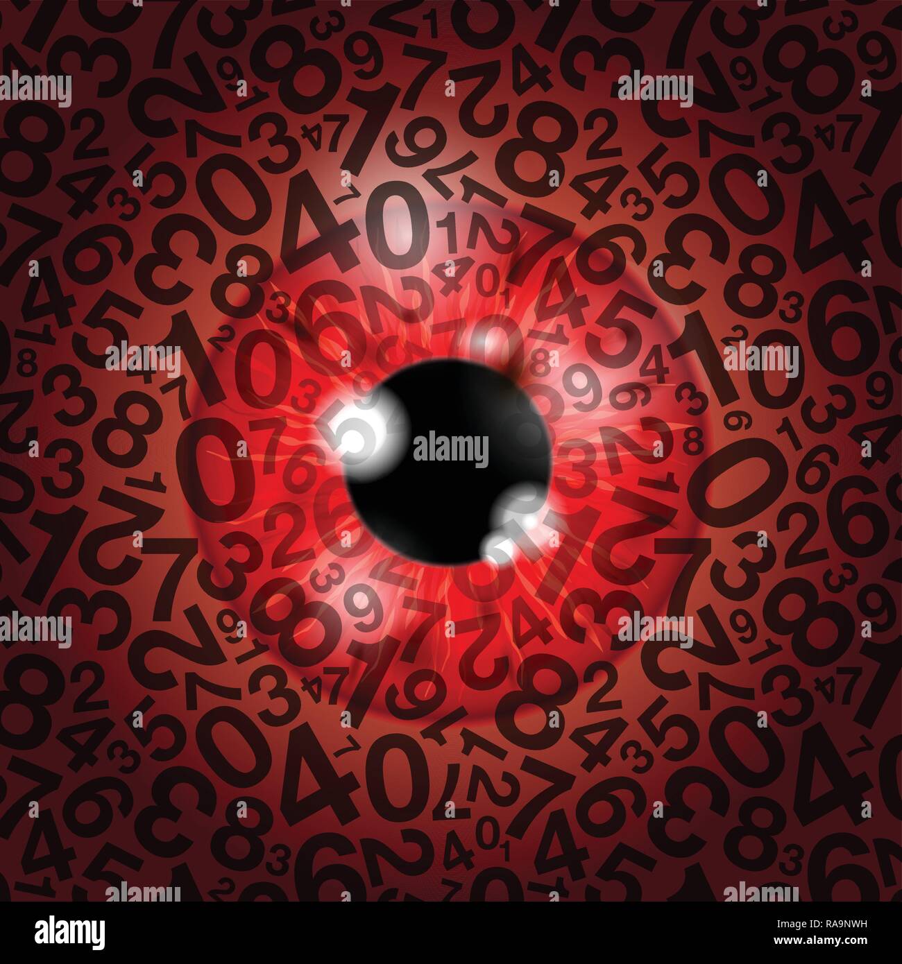 3d abstract background lens Stock Vector Images - Alamy