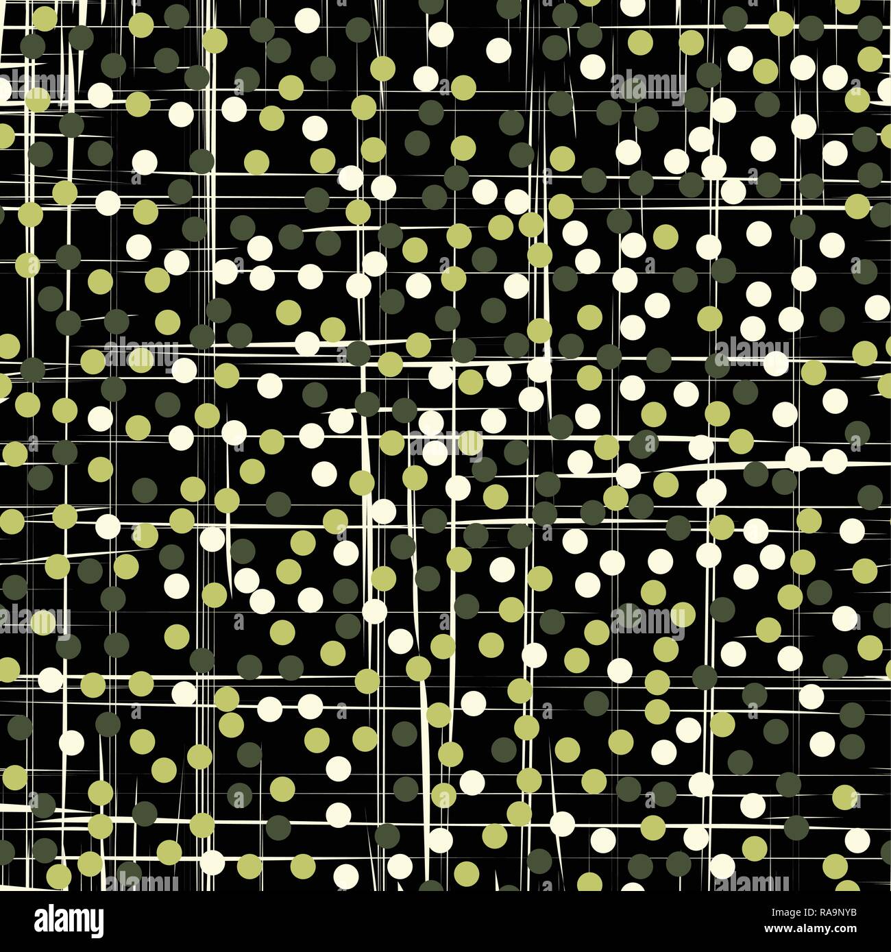 Vector repeating seamless polka dot pattern with dots . Geometric ...