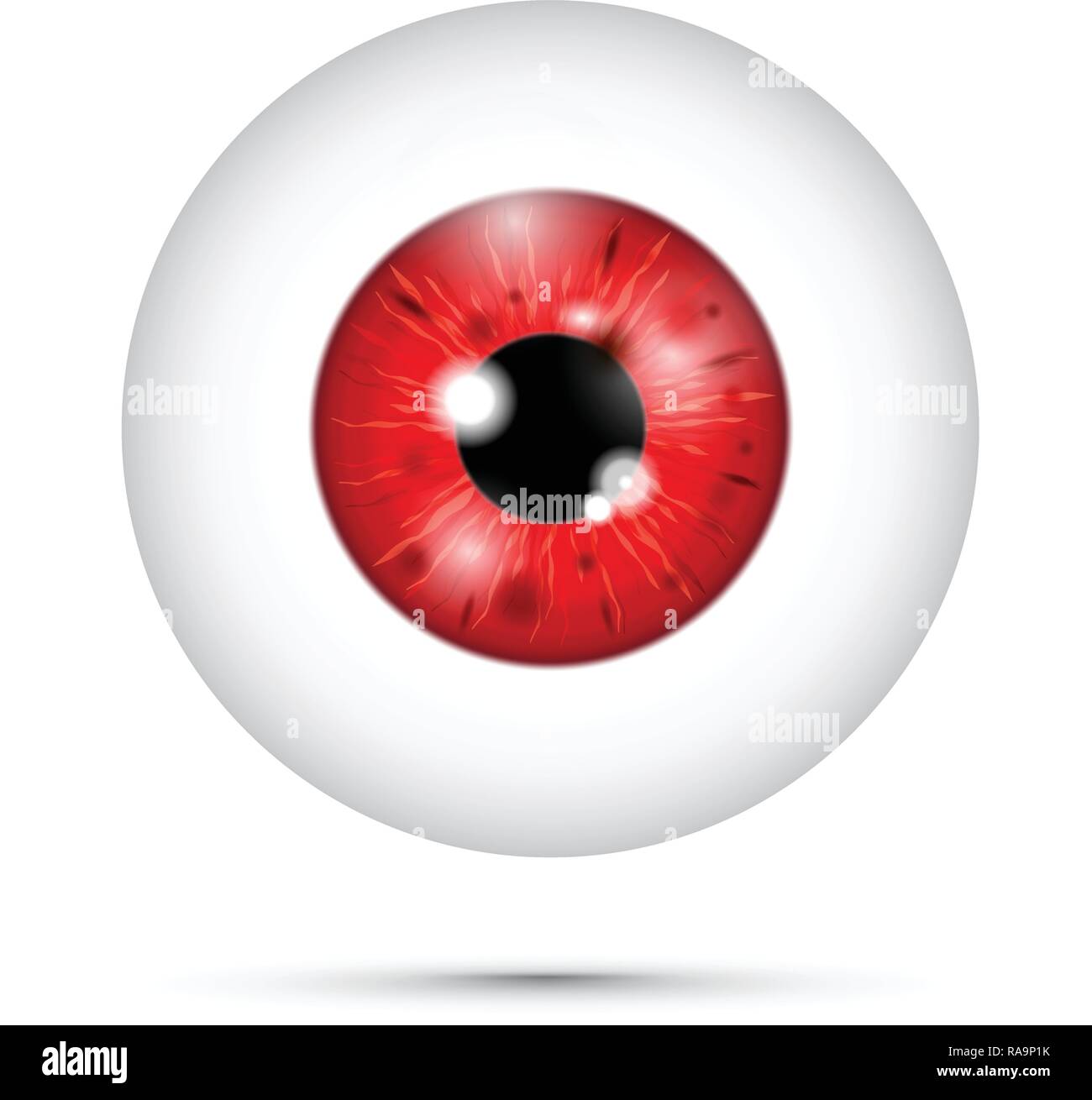 Realistic eye Stock Vector Images - Alamy