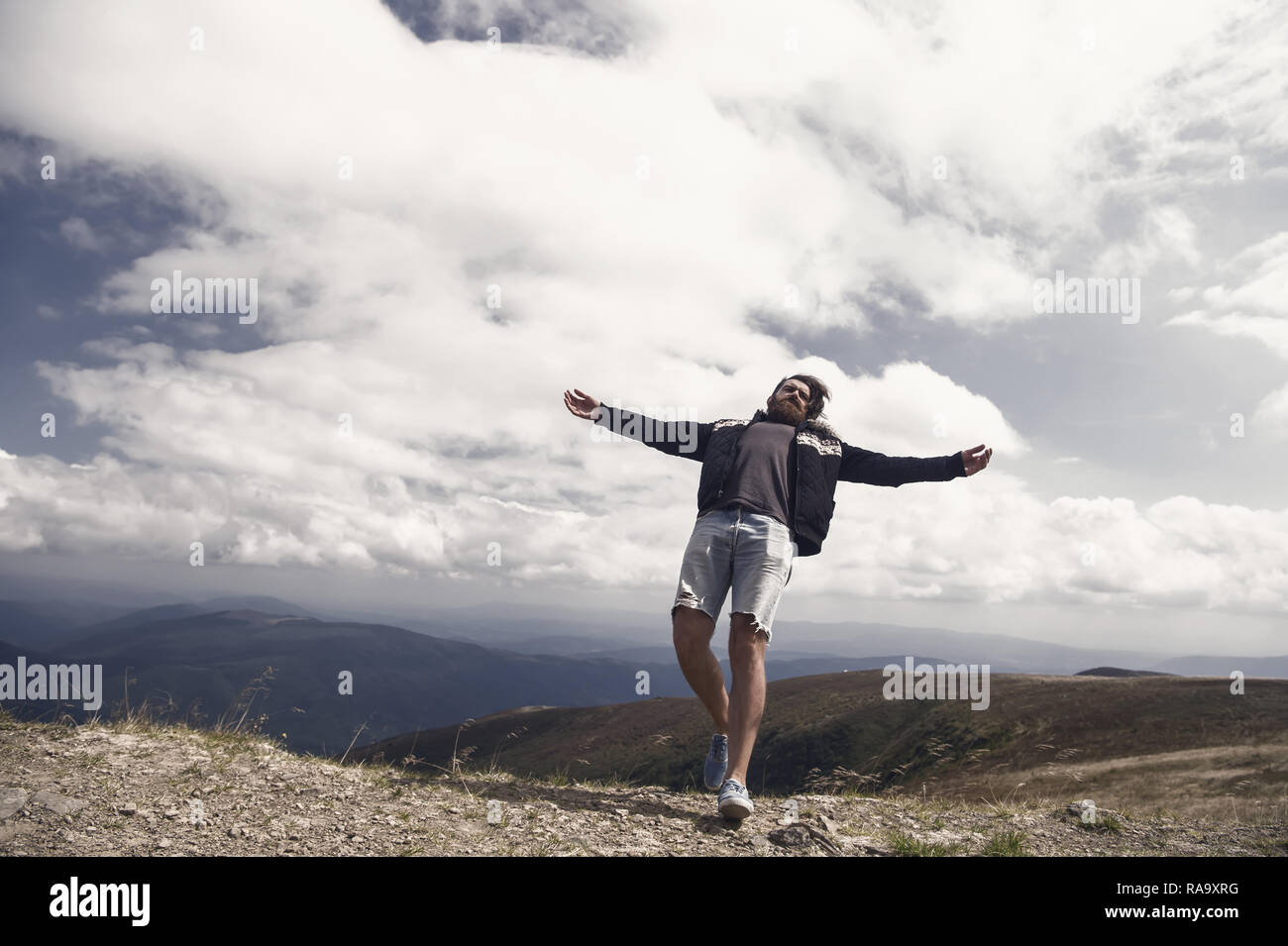 suicide and business failure. crisis and danger, hiking and camping ...