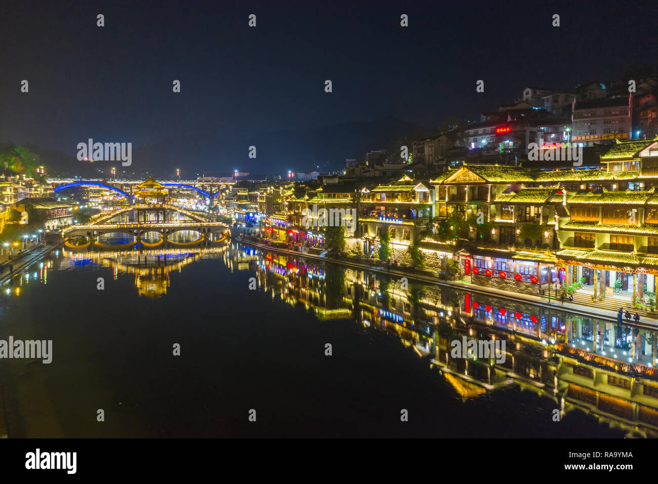 The ancient city of Phoenix, Hunan province, China Stock Photo - Alamy