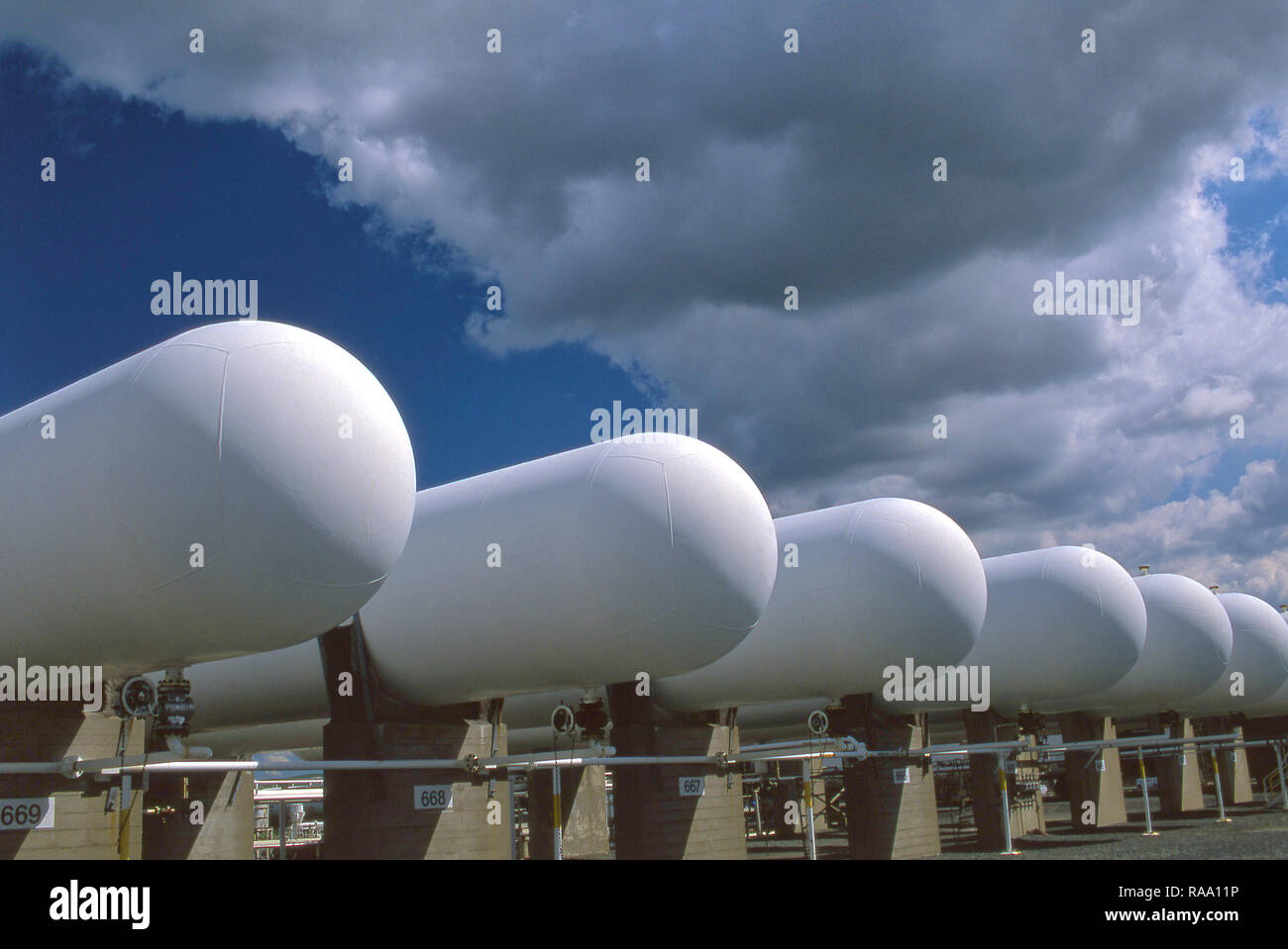 High pressure tanks Stock Photo - Alamy