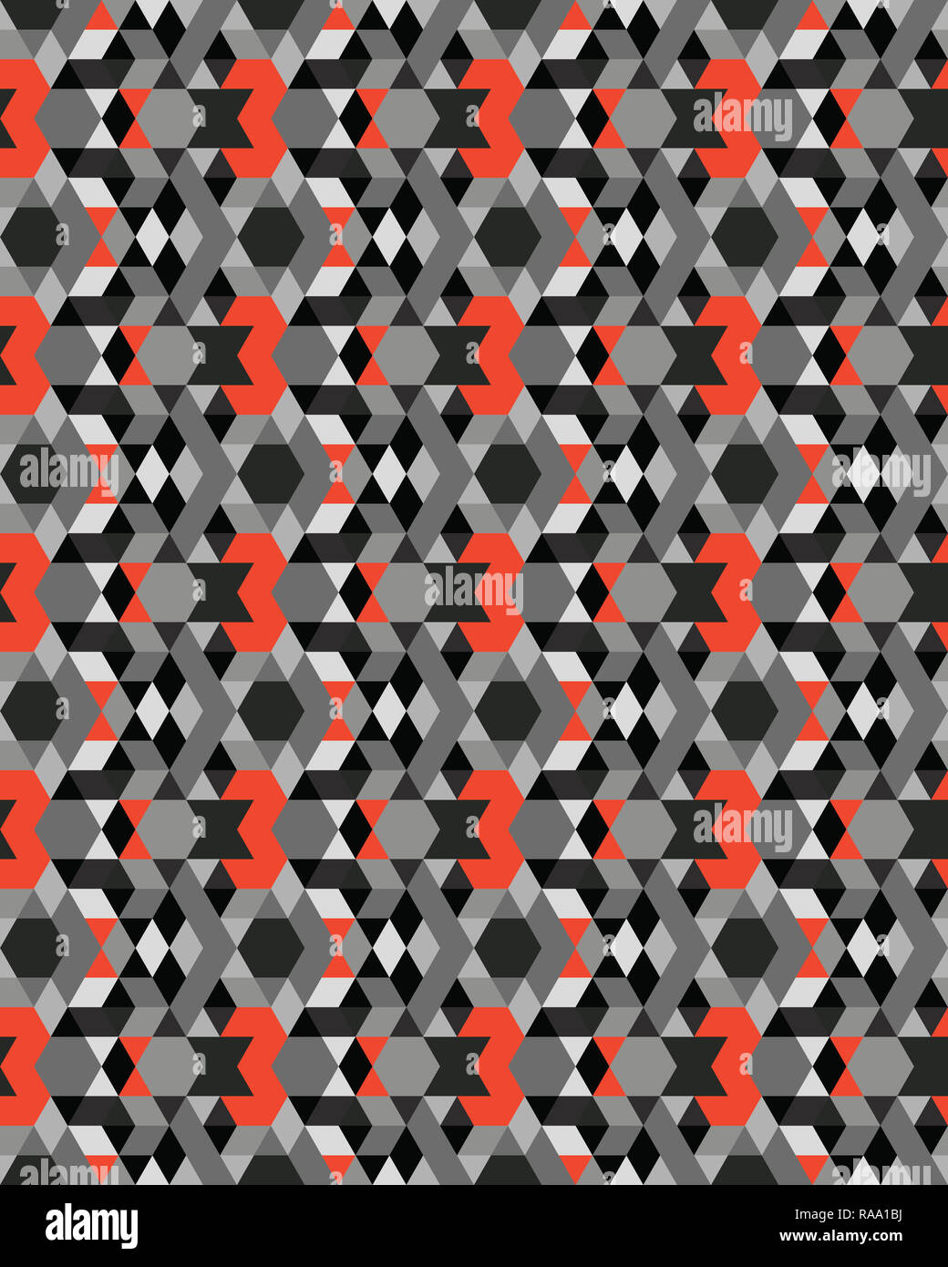 Vector seamless template, modern geometric background, repeating ...