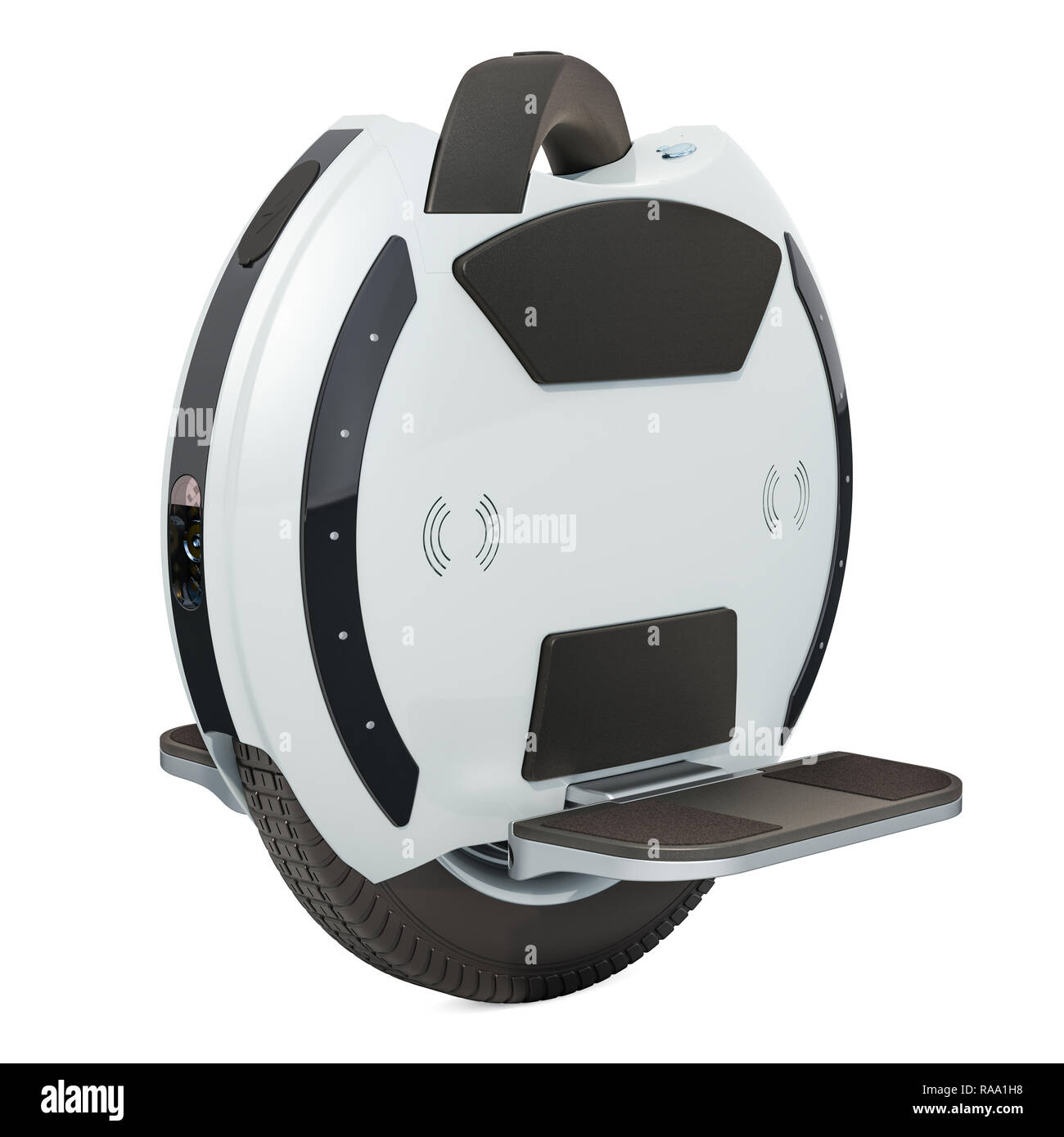 Electric unicycle Cut Out Stock Images & Pictures - Alamy