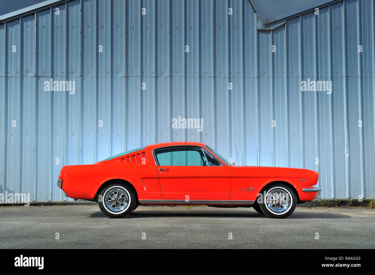 Classic Ford Mustang Fastback Stock Photo - Alamy