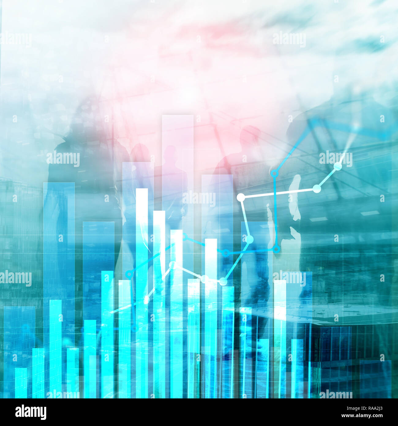 Financial Growth Graph Sales Increase Marketing Strategy Concept Stock financial-growth-graph-sales-increase-marketing-strategy-concept-stock