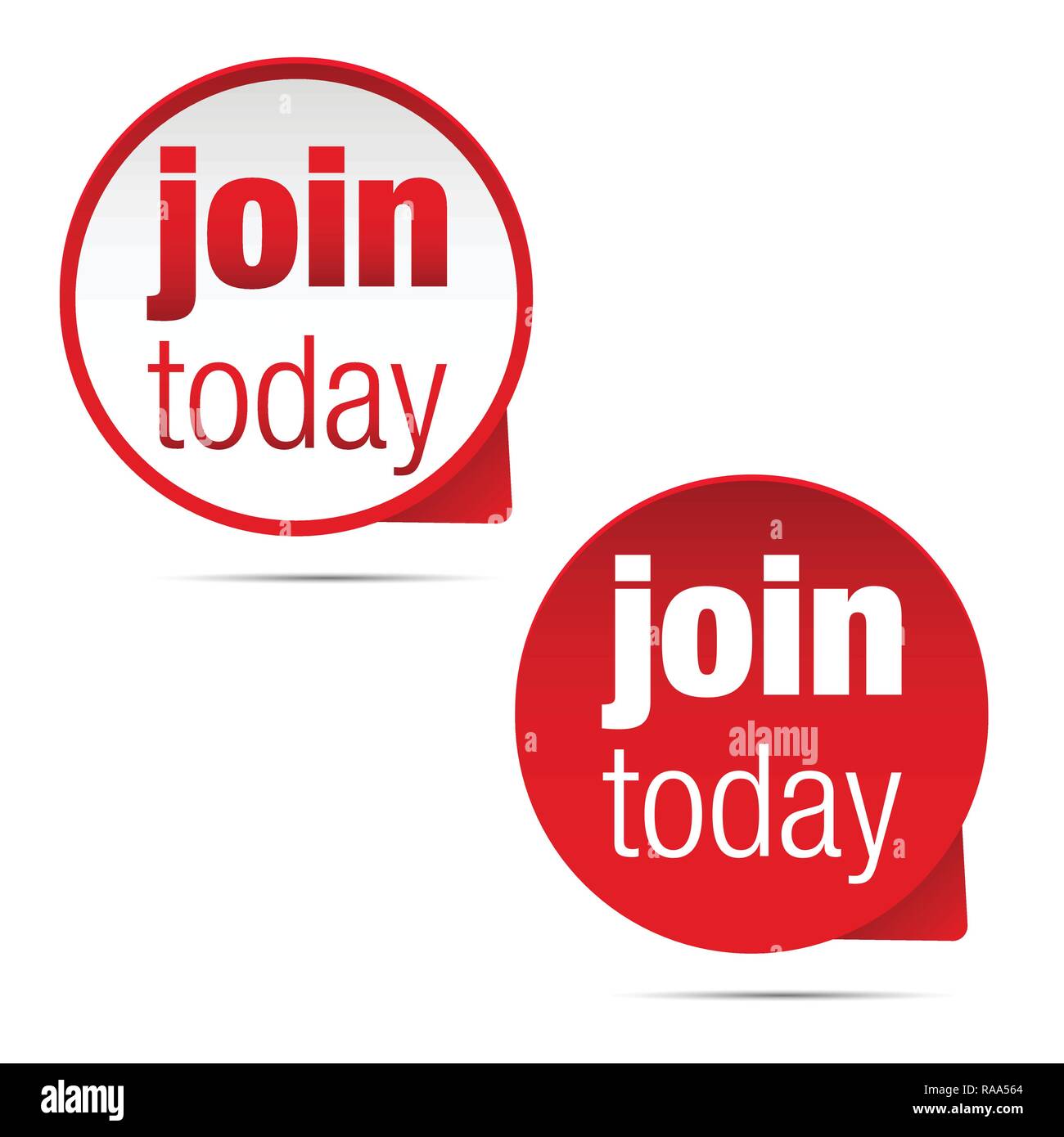 Join Today label sign Stock Vector Image & Art - Alamy