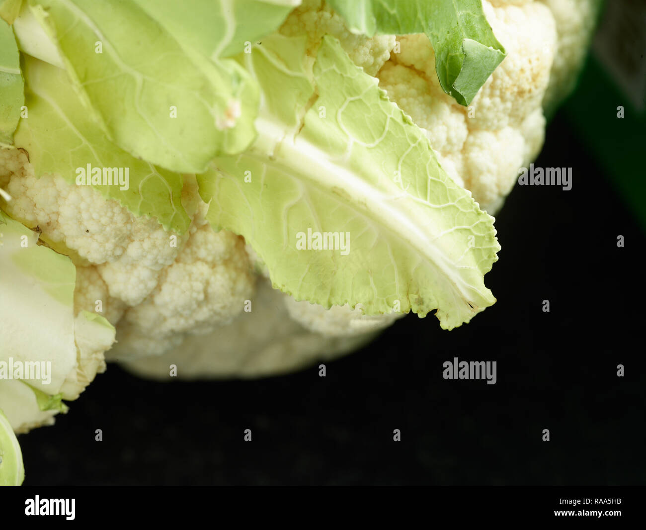 Cauliflower vegetable food still-life photograph Stock Photo - Alamy