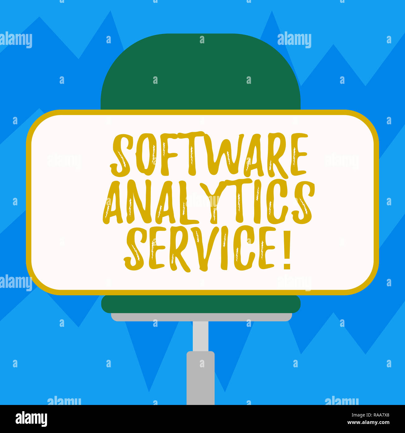Text sign showing Software Analytics Service. Conceptual photo Used to ...