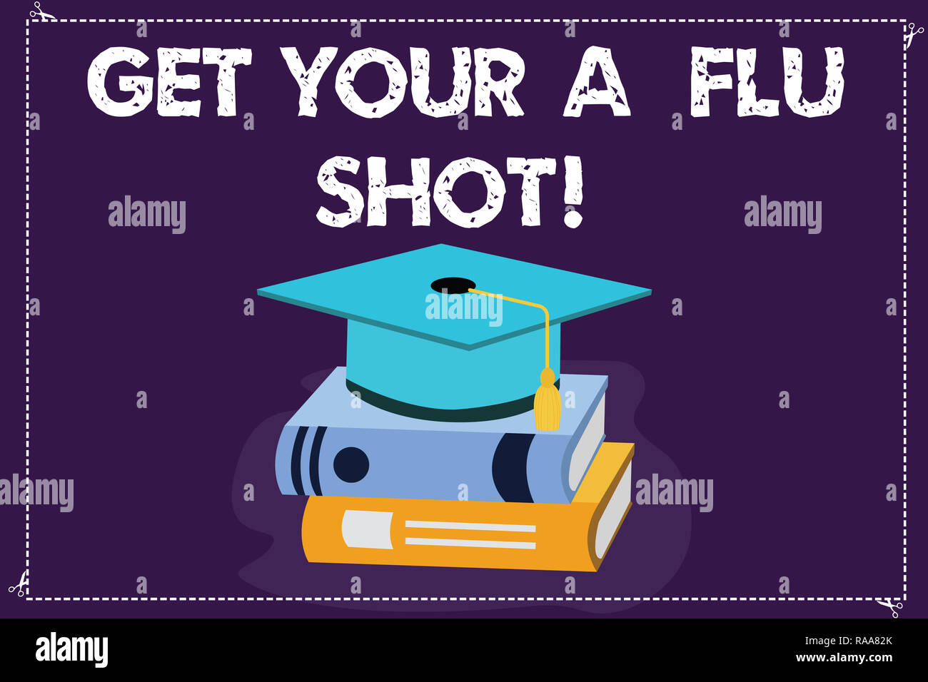 Word writing text Get Your A Flu Shot. Business concept for Have a ...