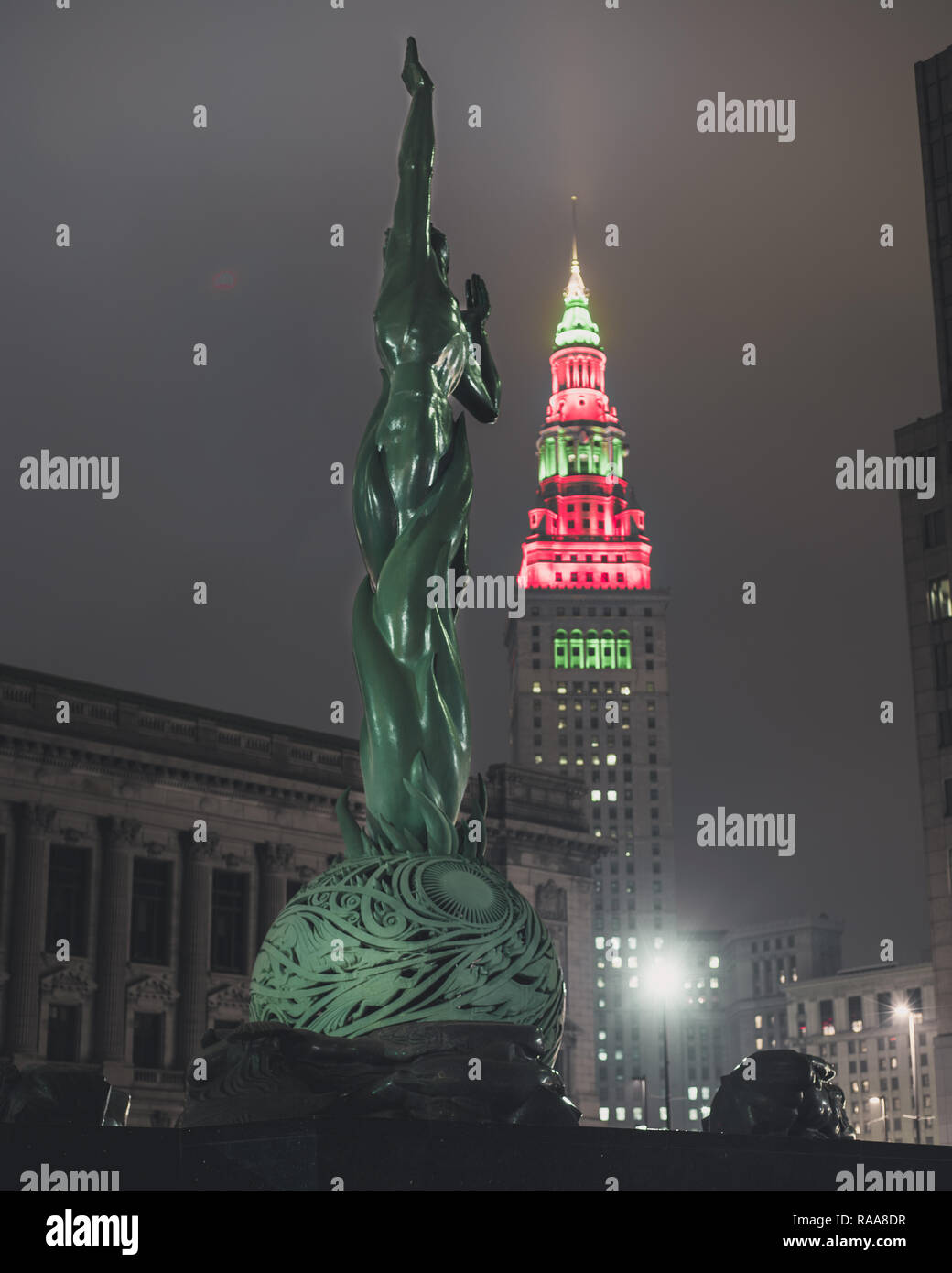 Statue of Eternal Life Cleveland Ohio Stock Photo - Alamy