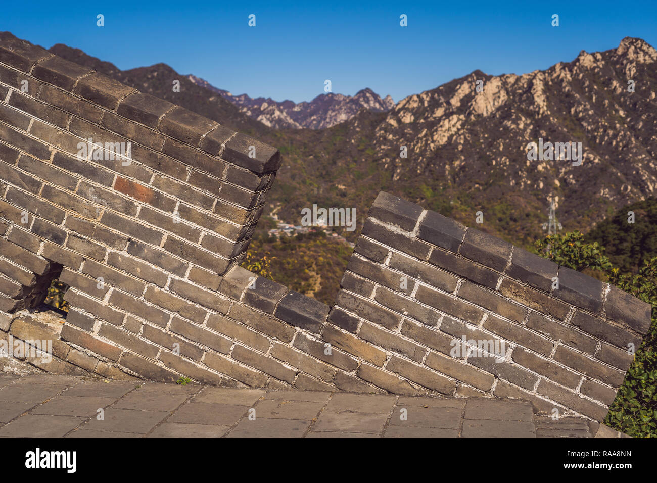 The Great Wall of China. Great Wall of China is a series of ...