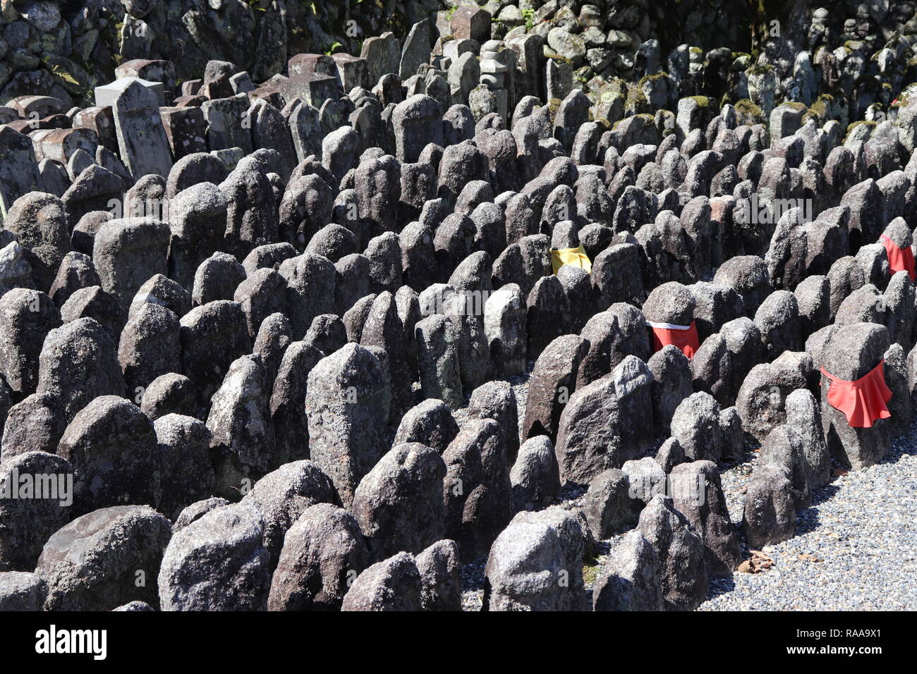 Adashino Nenbutsuji Temple Stock Photo - Alamy