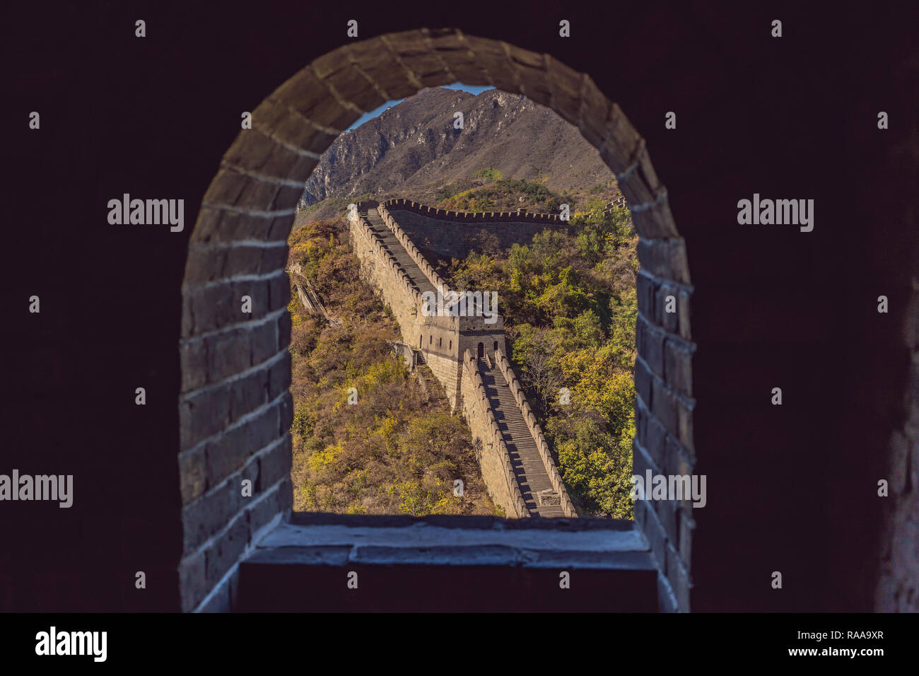 The Great Wall of China. Great Wall of China is a series of ...