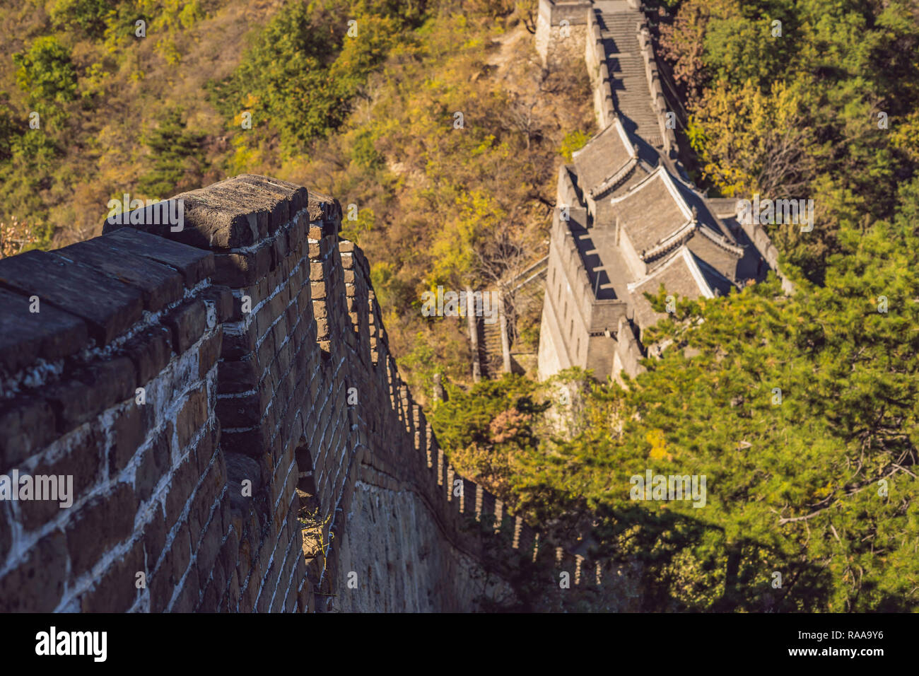 The Great Wall of China. Great Wall of China is a series of ...