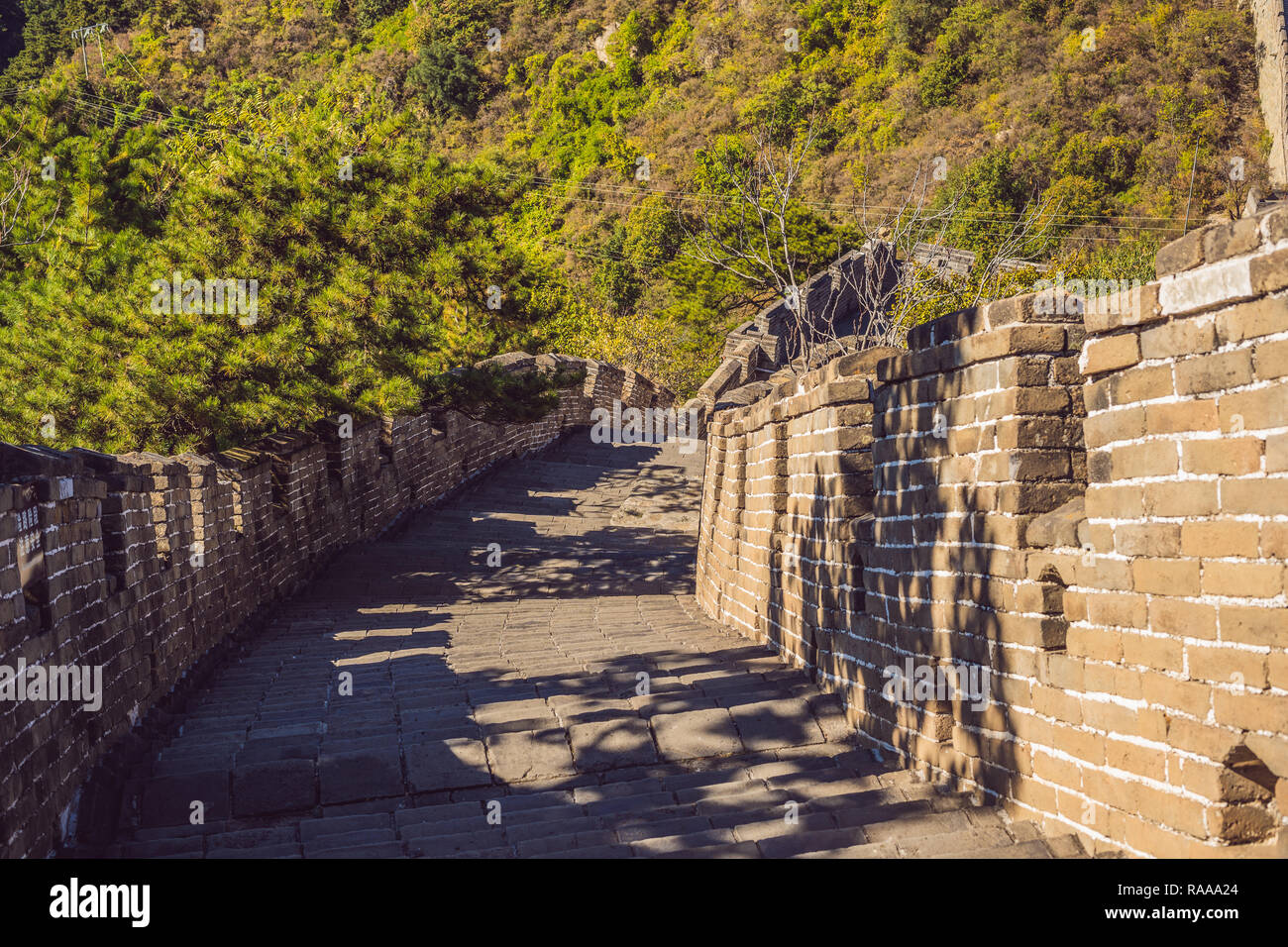The Great Wall of China. Great Wall of China is a series of ...