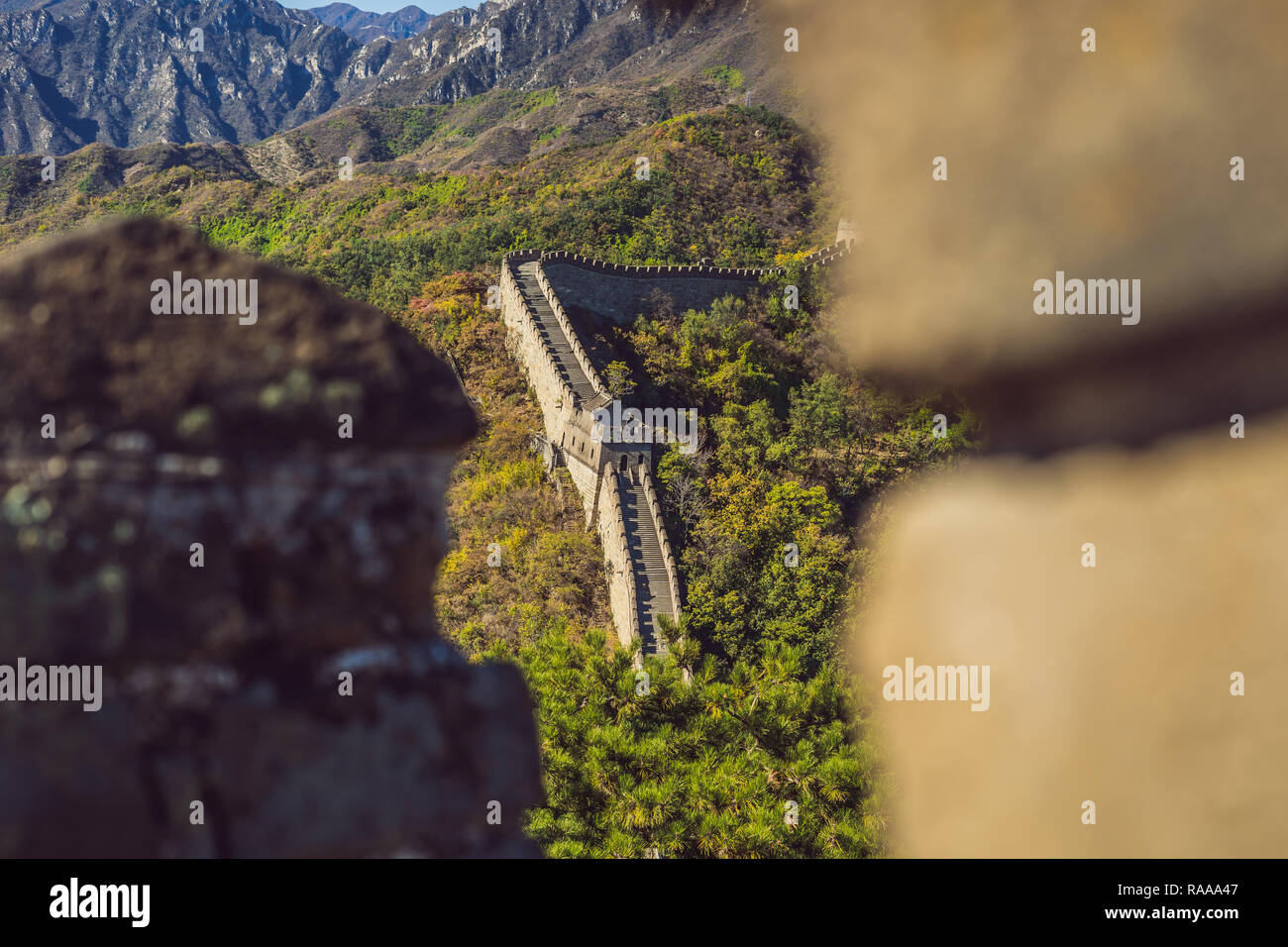 The Great Wall of China. Great Wall of China is a series of ...