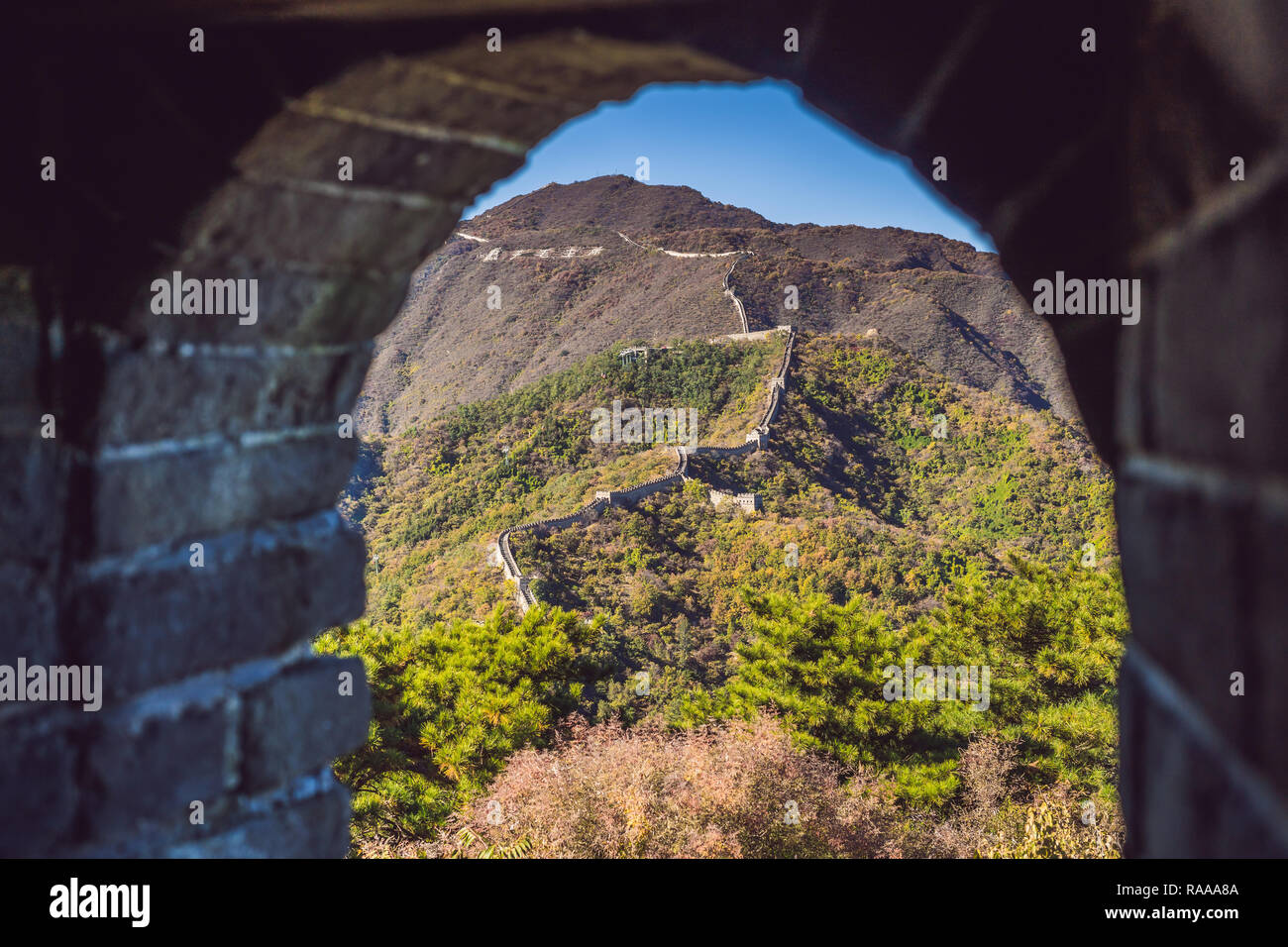 The Great Wall of China. Great Wall of China is a series of ...